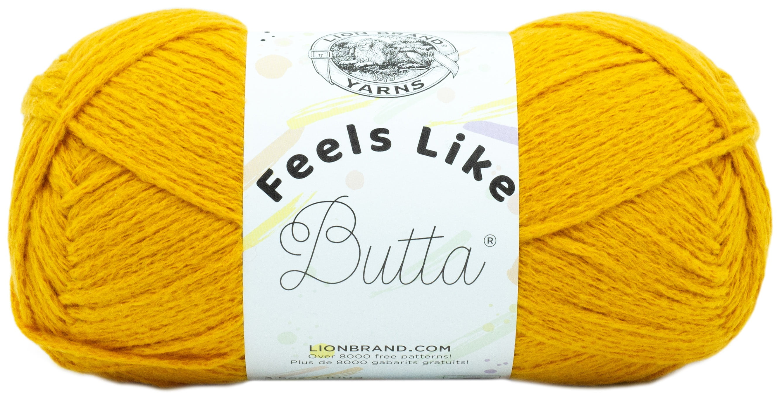 Lion Brand Feels Like Butta Yarn-Golden Sunshine - Walmart.com