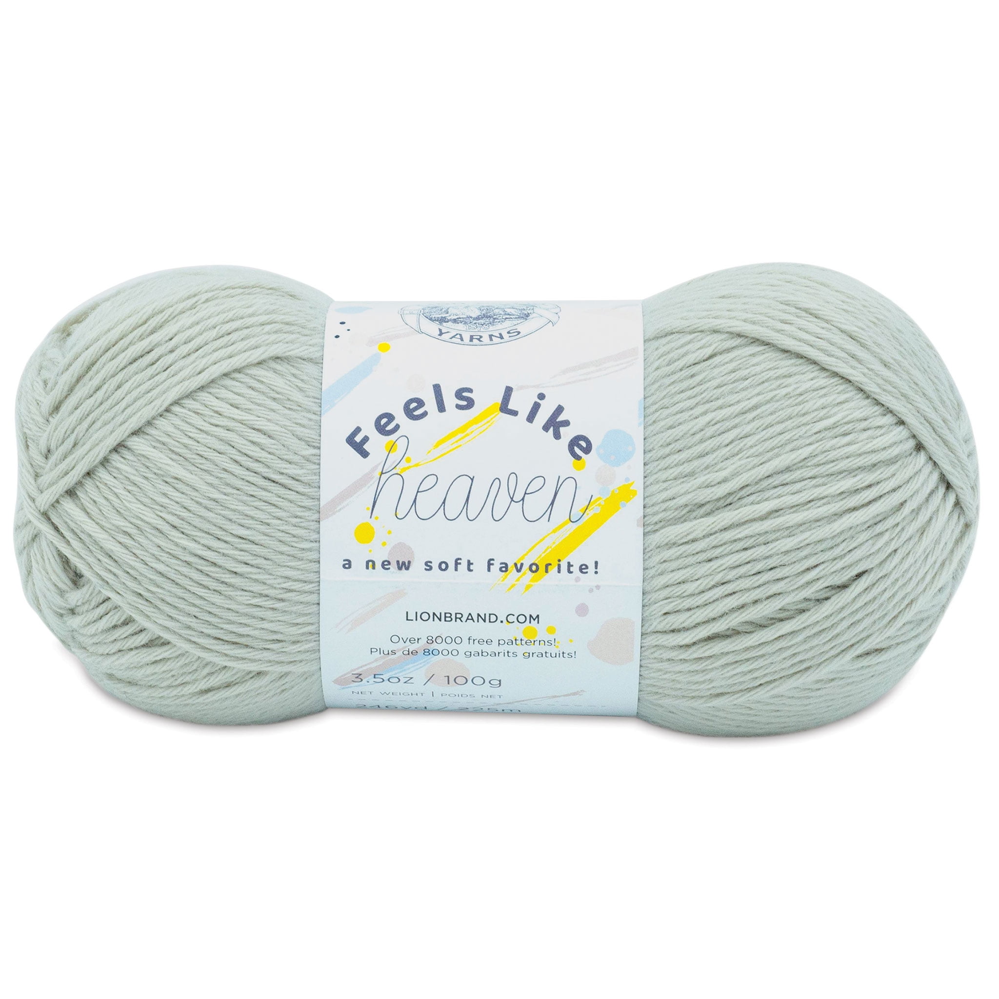 Lion Brand Feels Like Heaven Yarn - Beige, 246 yds - Walmart.com