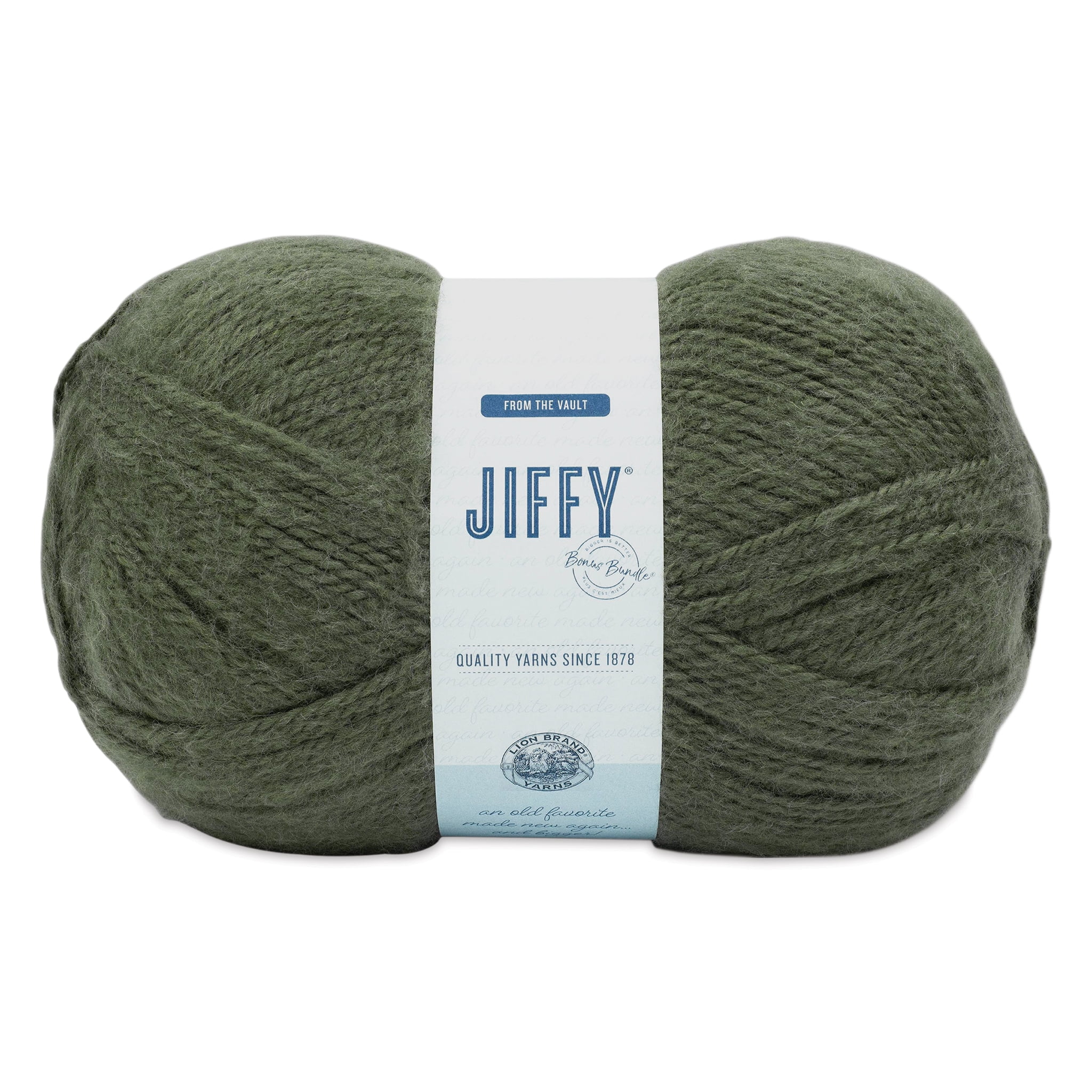 Lion Brand Jiffy Bonus Bundle Yarn-Forest - Walmart.com
