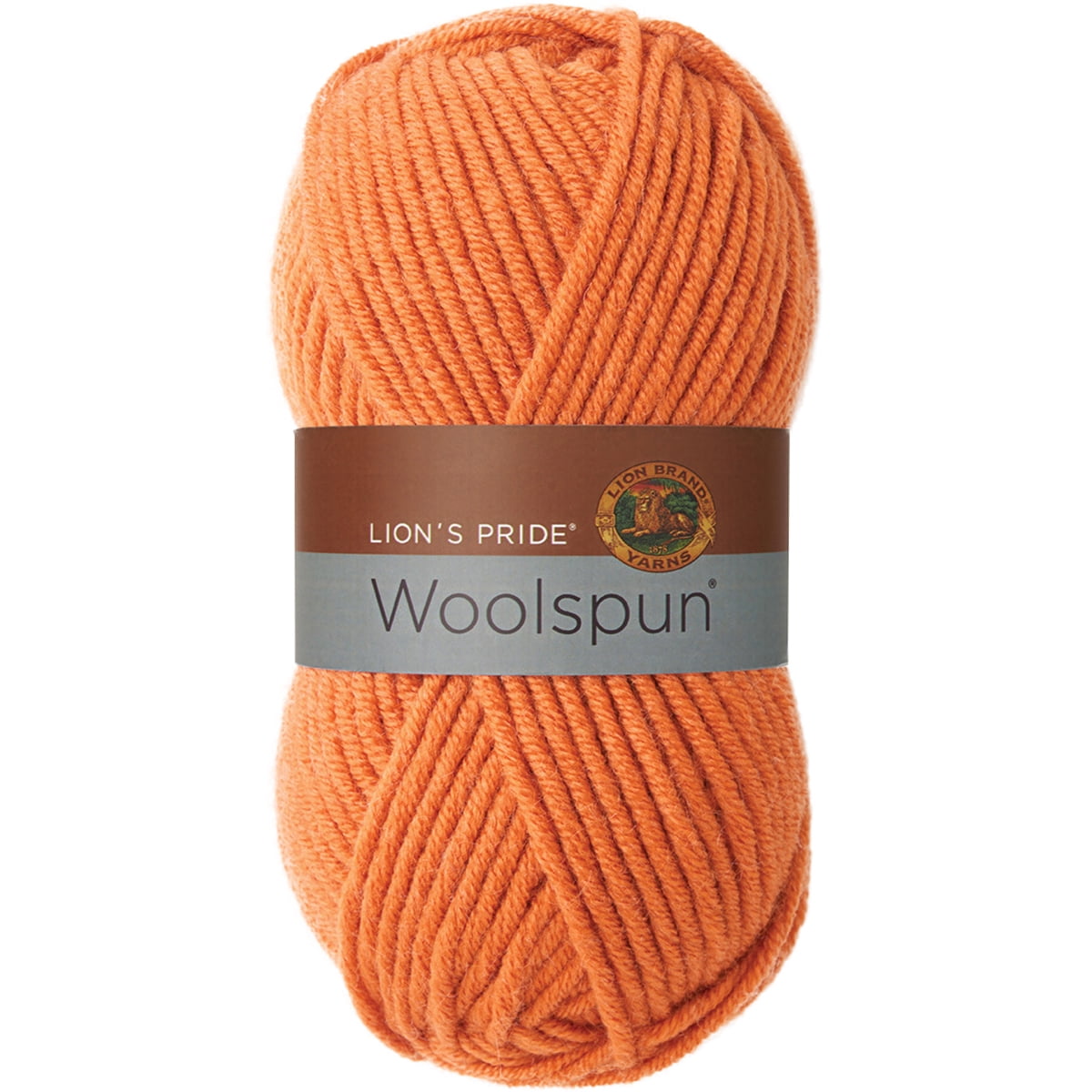Lion Brand Lion's Pride Woolspun Yarn-Pumpkin - Walmart.com