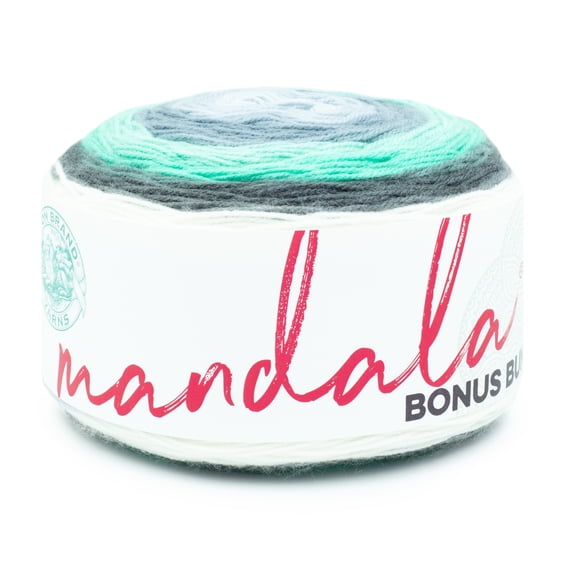 Lion Brand Mandala Bonus Bundle Yarn Genie for Crochet and Knitting ...