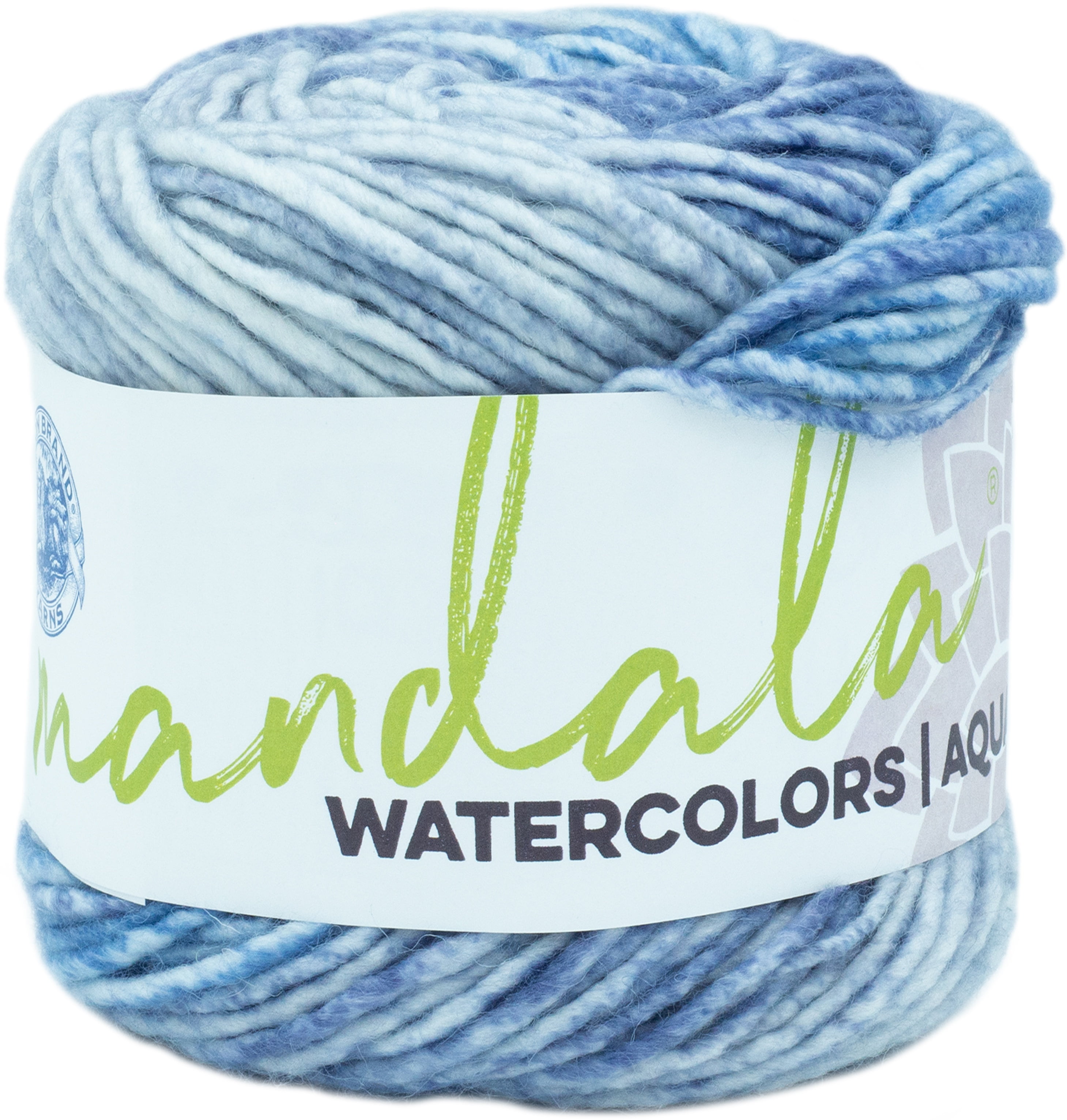Lion Brand Mandala Watercolors Yarn-Skyway - Walmart.com
