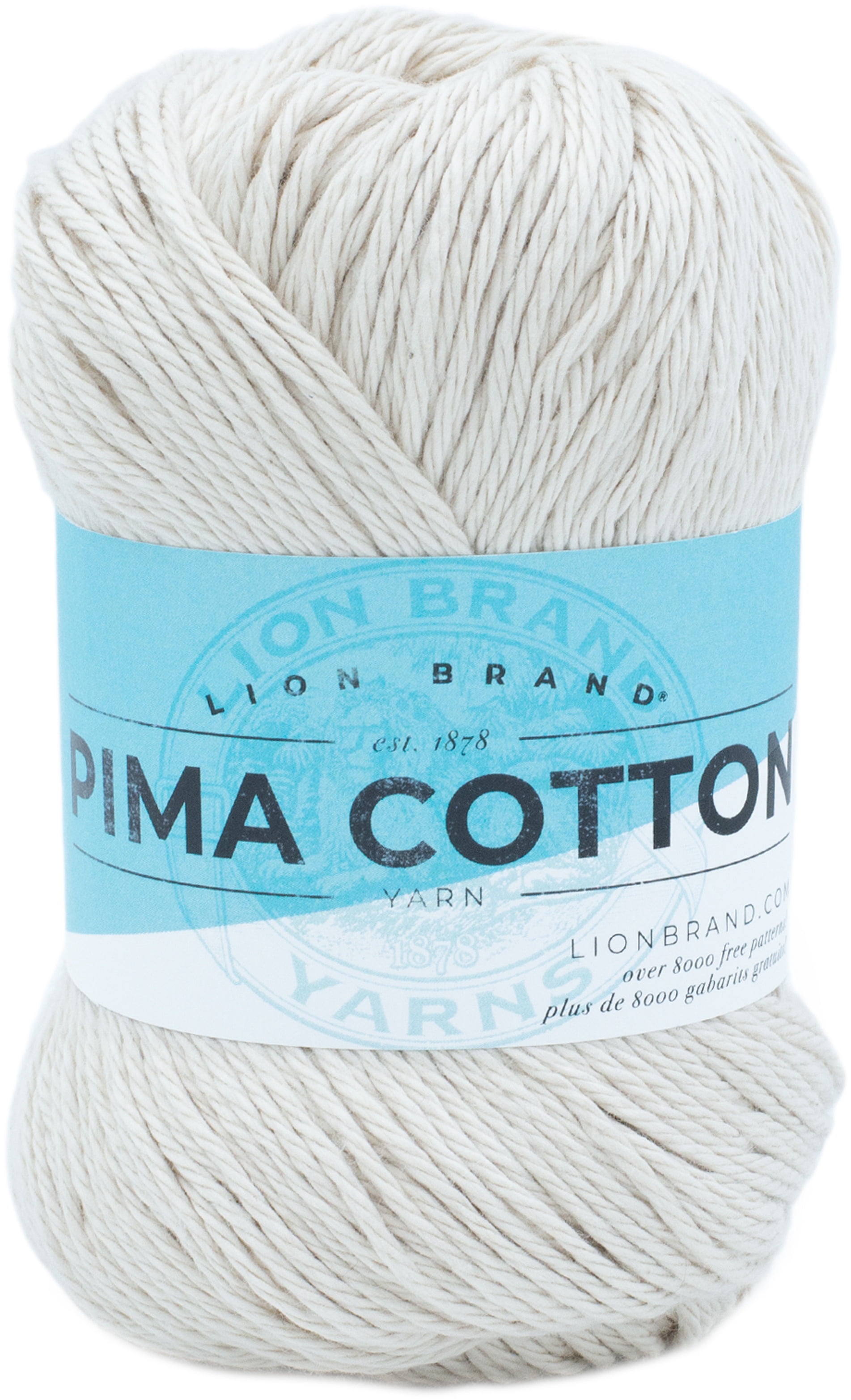 Lion Brand Pima Cotton Yarn-Vintage - Walmart.com