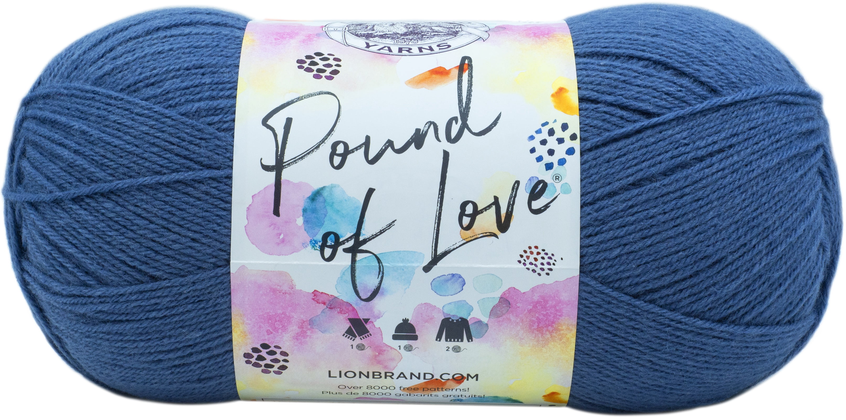 Lion Brand® Pound of Love® Yarn - Walmart.com