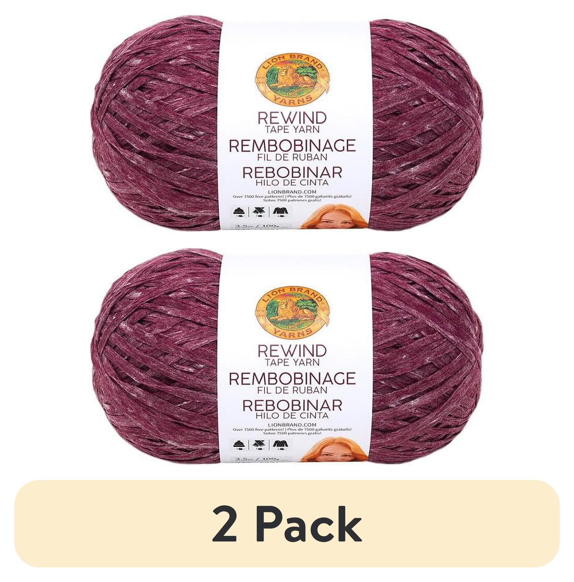 (2 pack) Lion Brand Rewind Yarn-Current Situation - Walmart.com