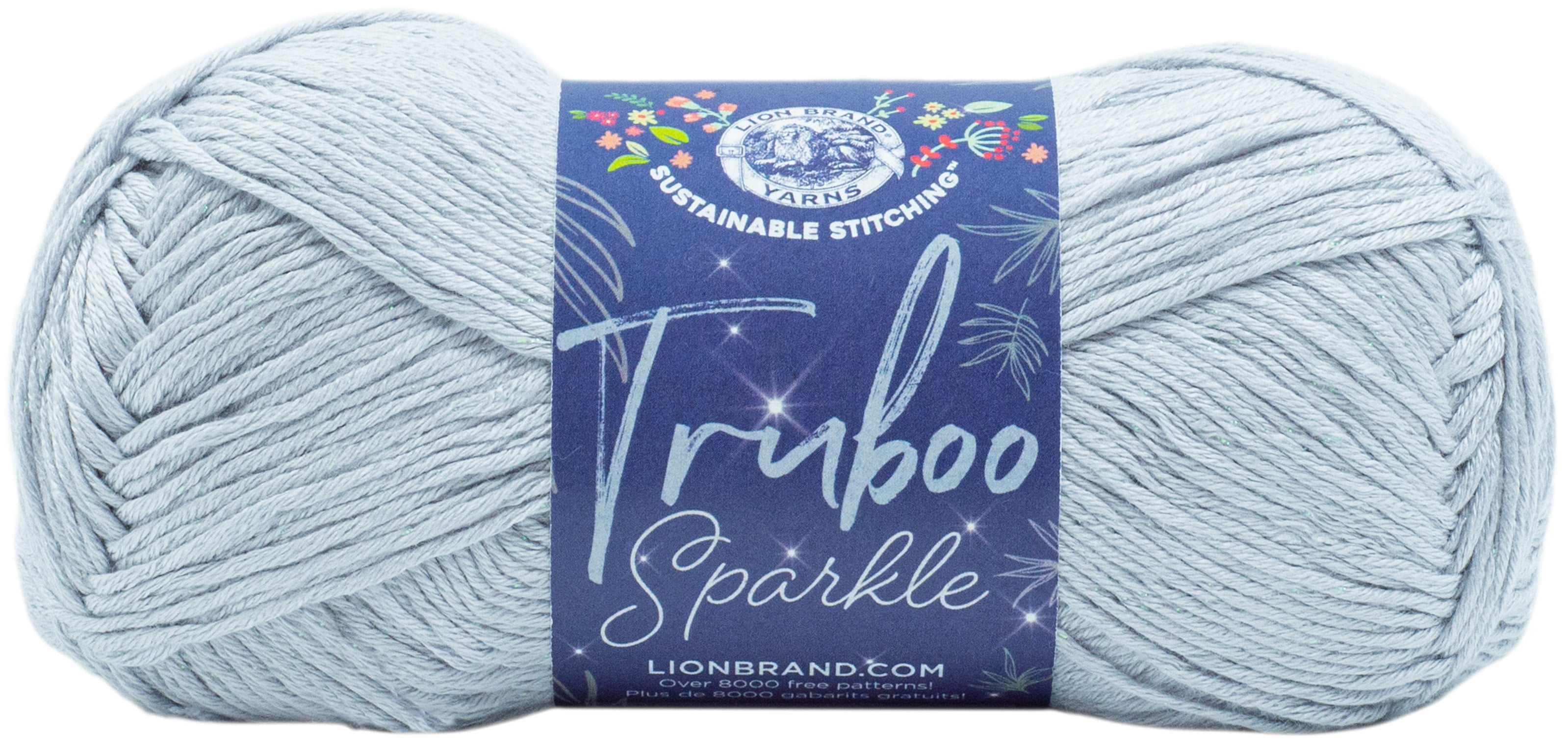 Lion Brand Truboo Sparkle Yarn-Star - Walmart.com