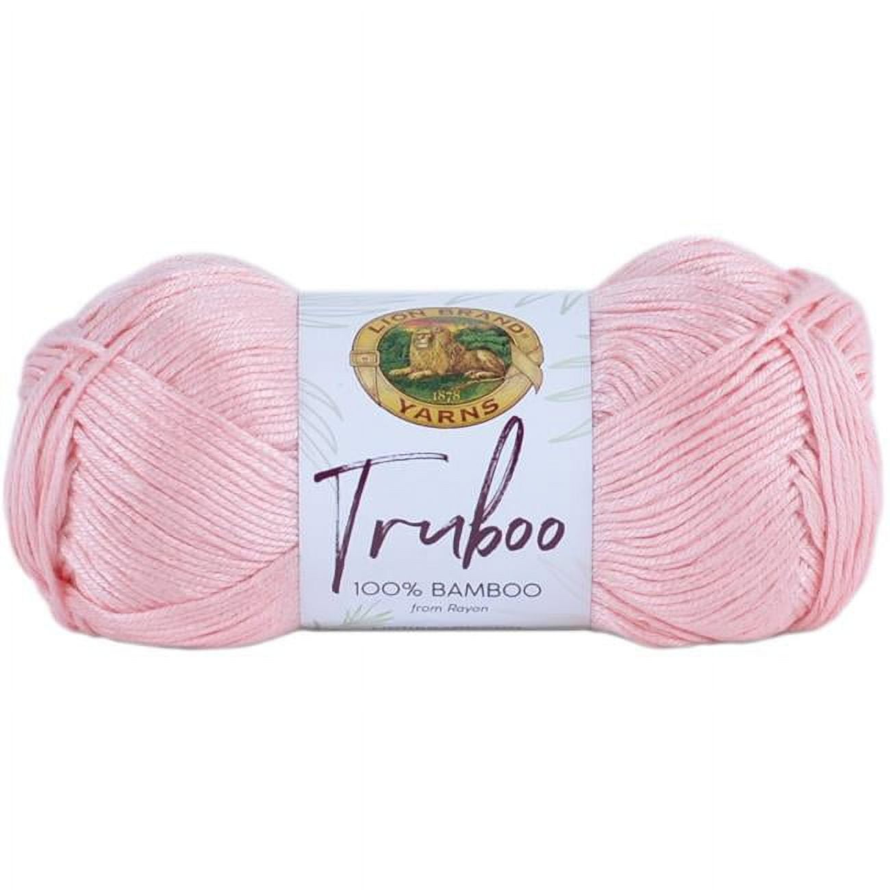 Lion Brand Truboo Yarn-Light Pink - Walmart.com
