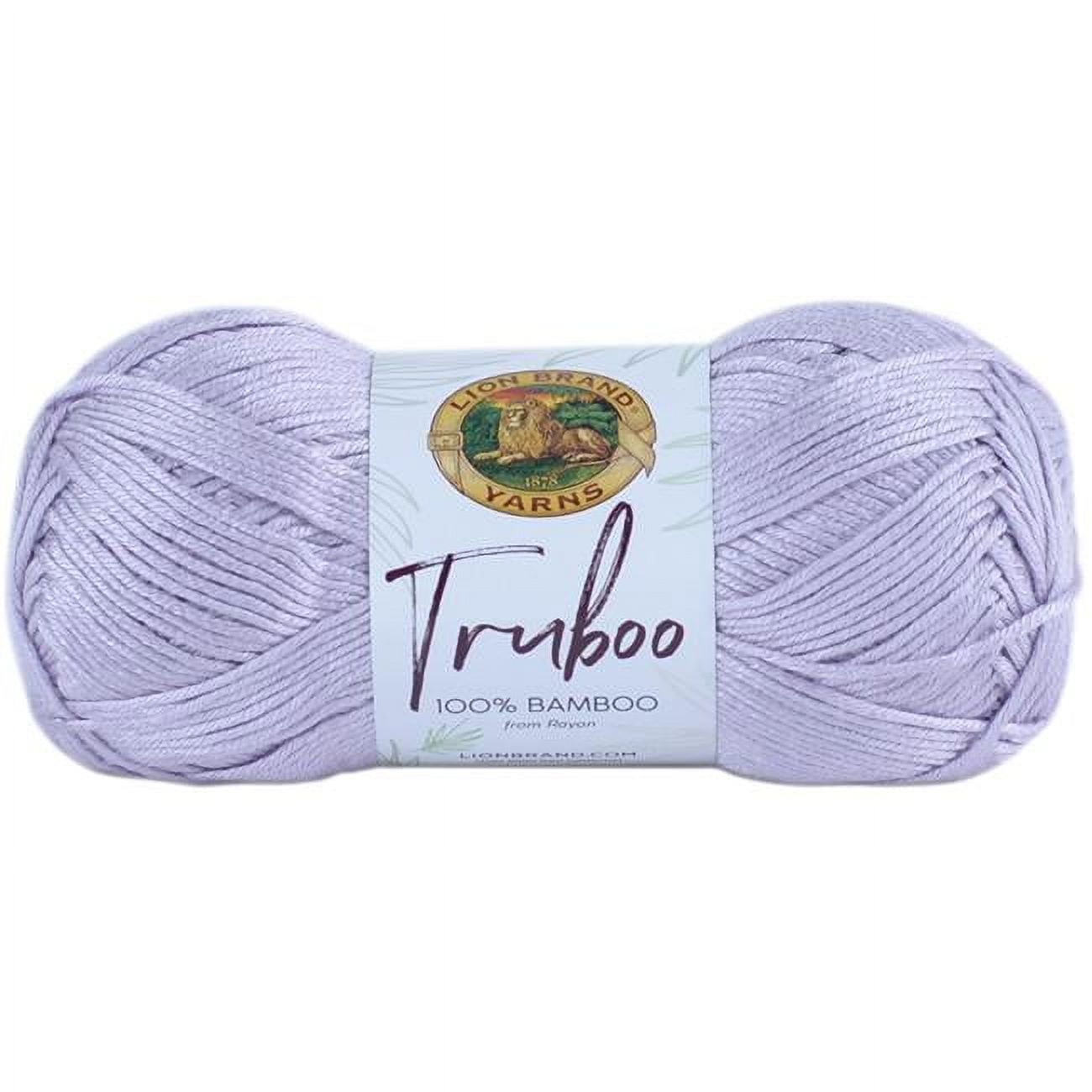 Lion Brand Truboo Yarn-Lilac - Walmart.com