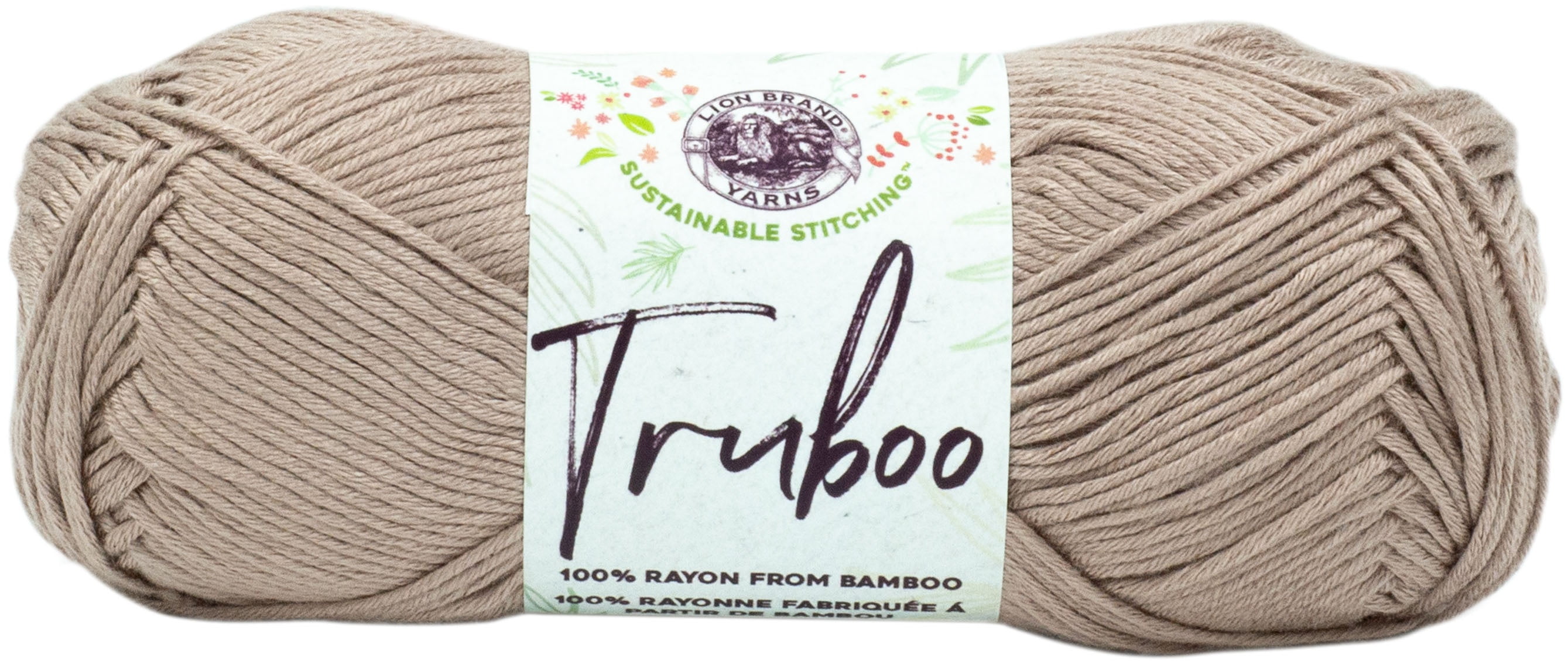Lion Brand Truboo Yarn-Sand - Walmart.com