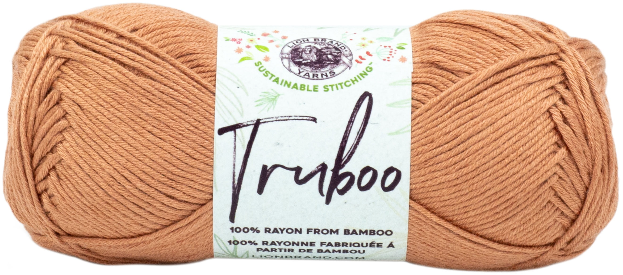 Lion Brand Truboo Yarn-Sienna - Walmart.com