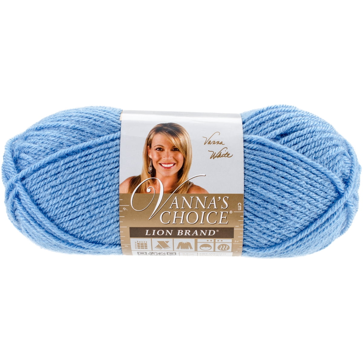Lion Brand Vanna's Choice Sky Blue Yarn, 1 Each - Walmart.com