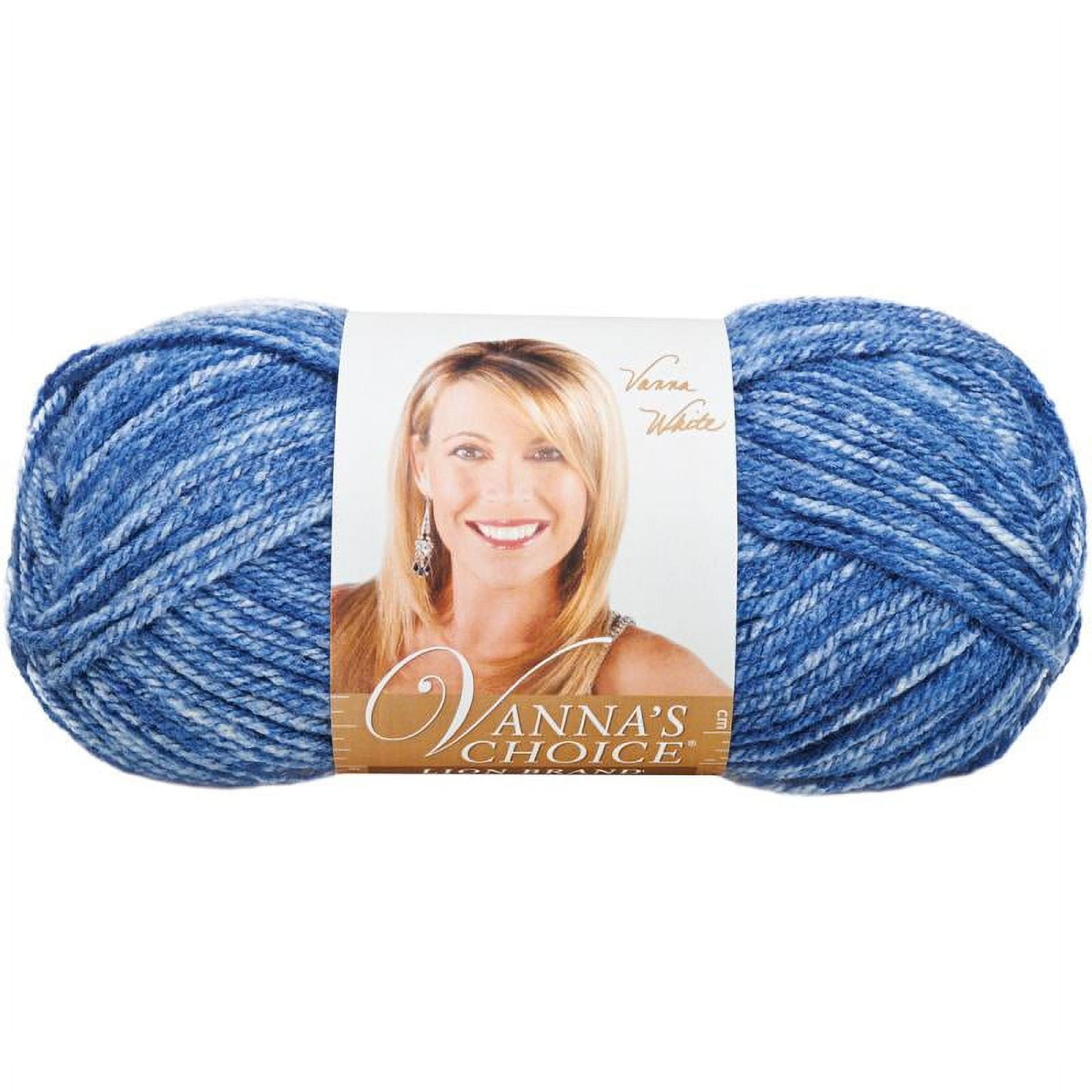 Lion Brand Vanna's Choice Yarn-Denim Mist - Walmart.com