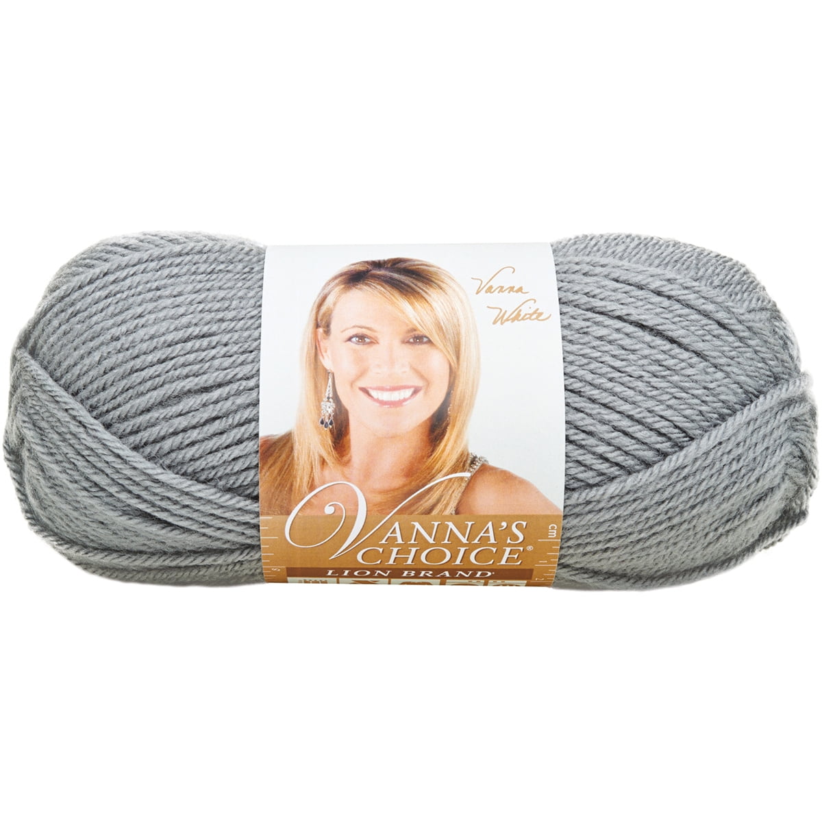 Lion Brand Vanna's Choice Yarn-Silver Grey - Walmart.com