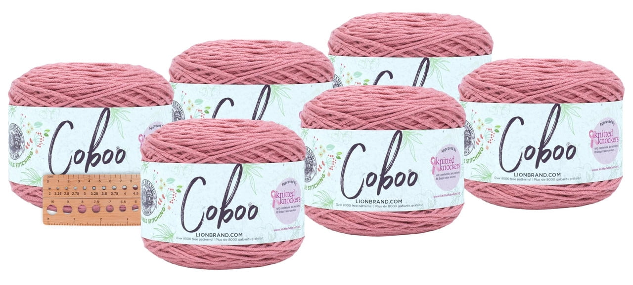 Lion Brand Yarn - Coboo - 6 Pack (Terracotta) - Walmart.com