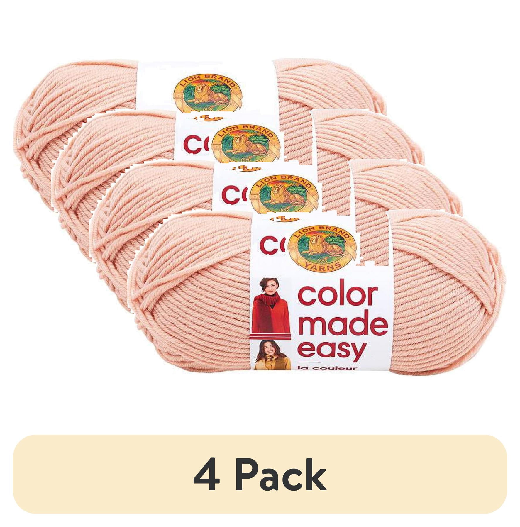 (4 pack) Lion Brand Yarn Color Made Easy-Millennial - Walmart.com