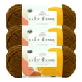 Lion Brand Yarn Color Theory Spice Medium Acrylic Yarn 3 Pack - Walmart.com