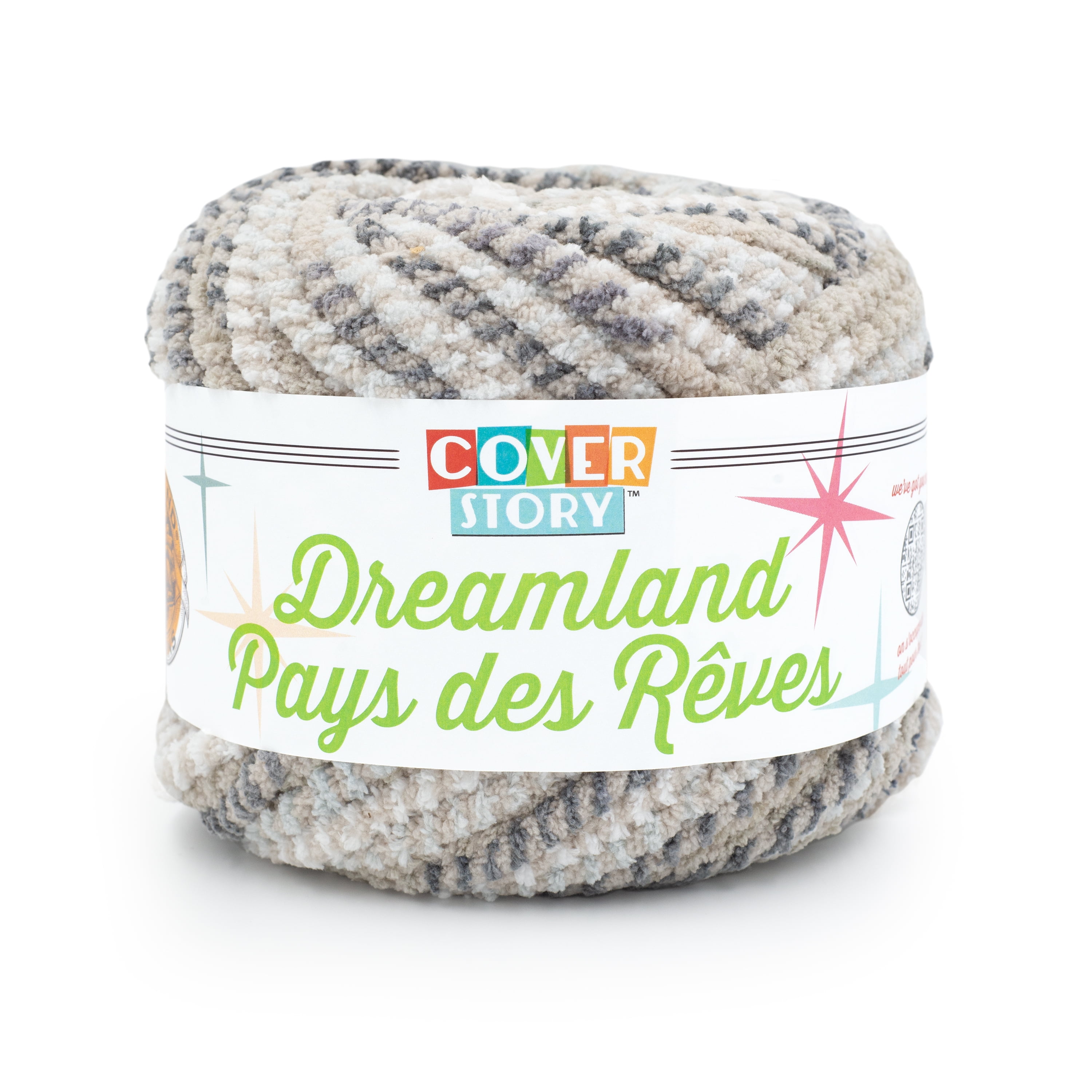 Lion Brand Yarn Cover Story Dreamland Pebble Beach Super Bulky ...
