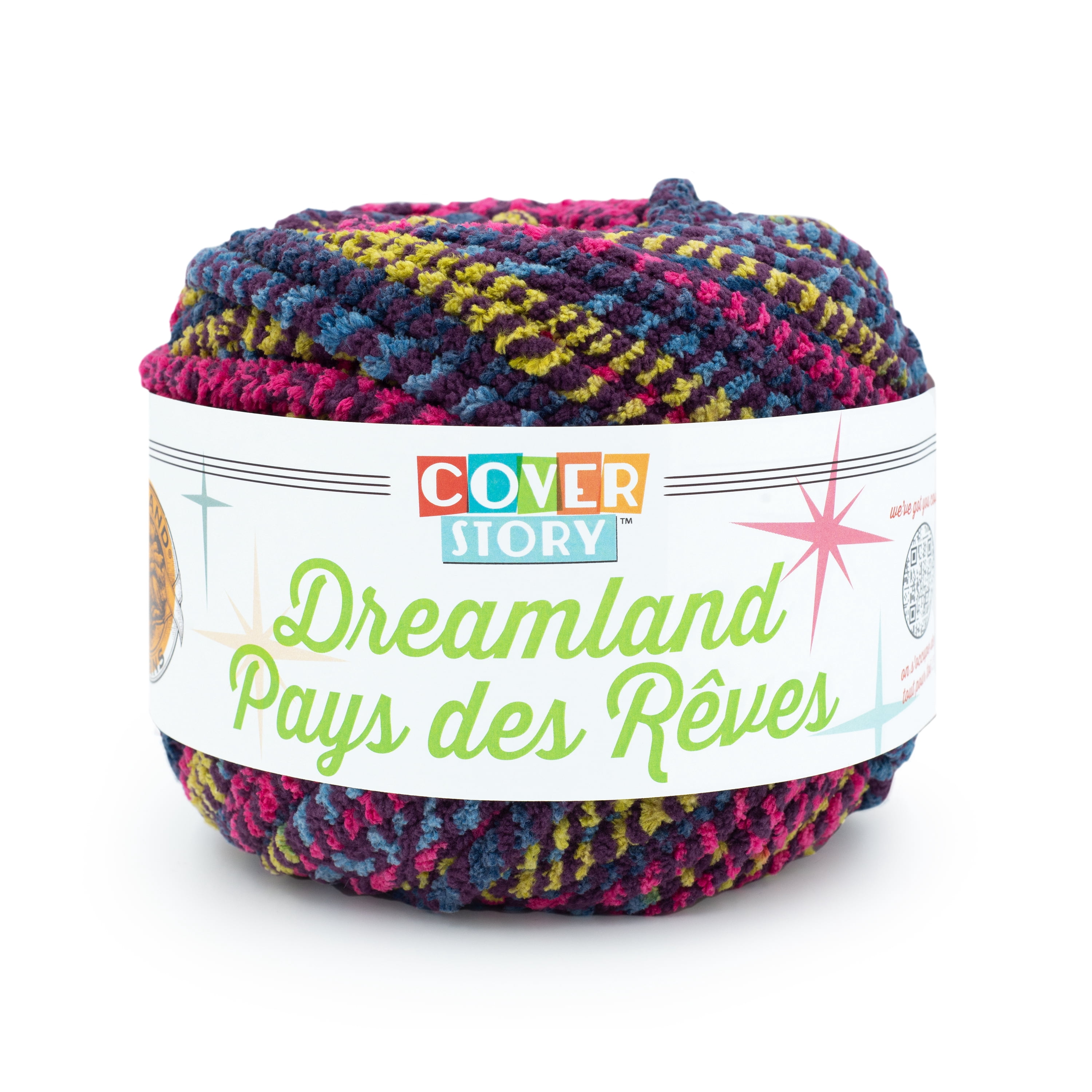 Lion Brand Yarn Cover Story Dreamland Wonderland Super Bulky Polyester ...