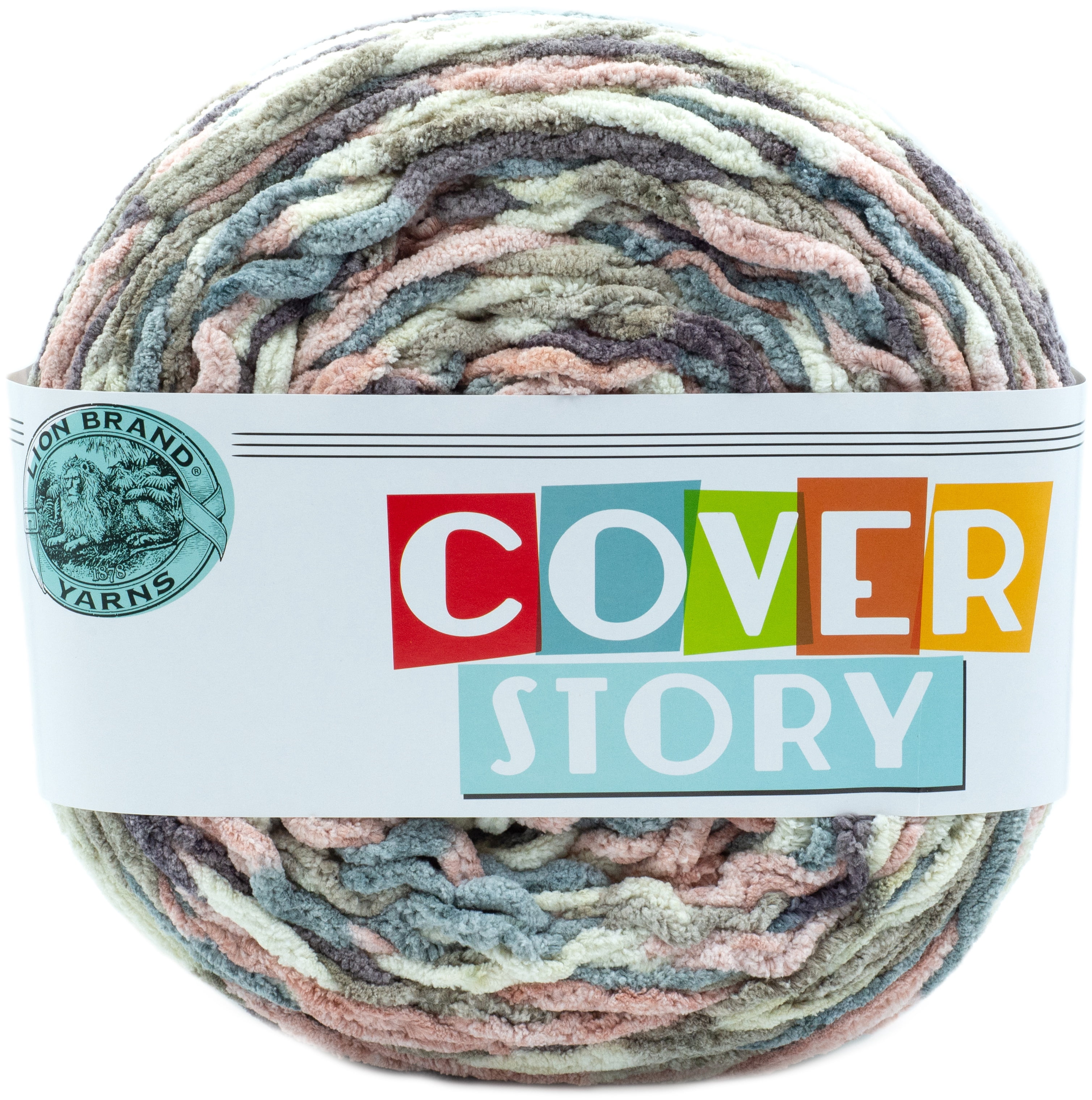 Lion Brand Yarn Cover Story Emery - Walmart.com