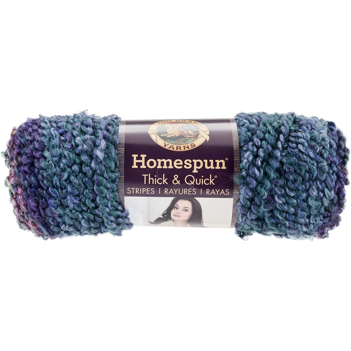Lion Brand Yarn Homespun Thick and Quick , Available in Multiple Colors ...