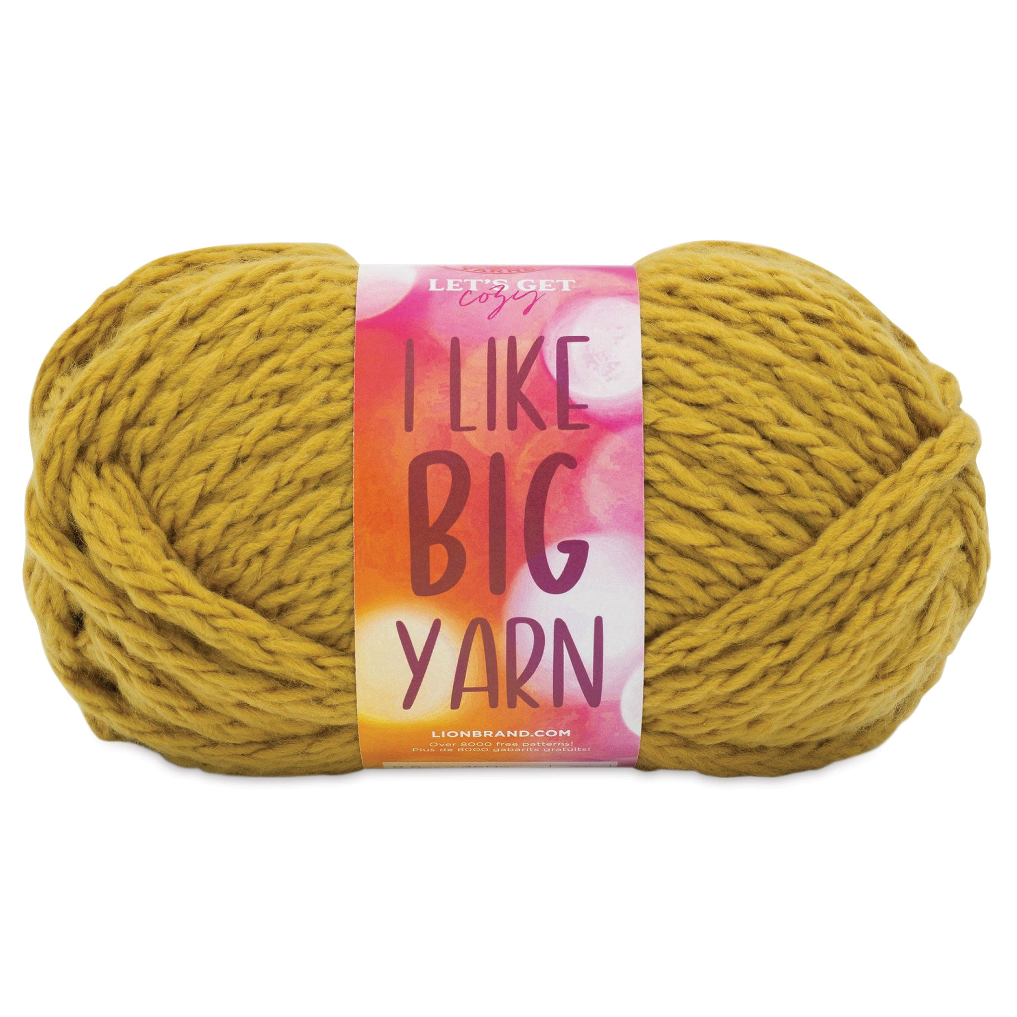 Lion Brand Yarn I Like Big Yarn - Beeswax - Walmart.com