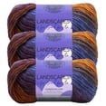 Lion Brand Yarn Landscapes Mountain Range Medium Acrylic Yarn 3 Pack ...