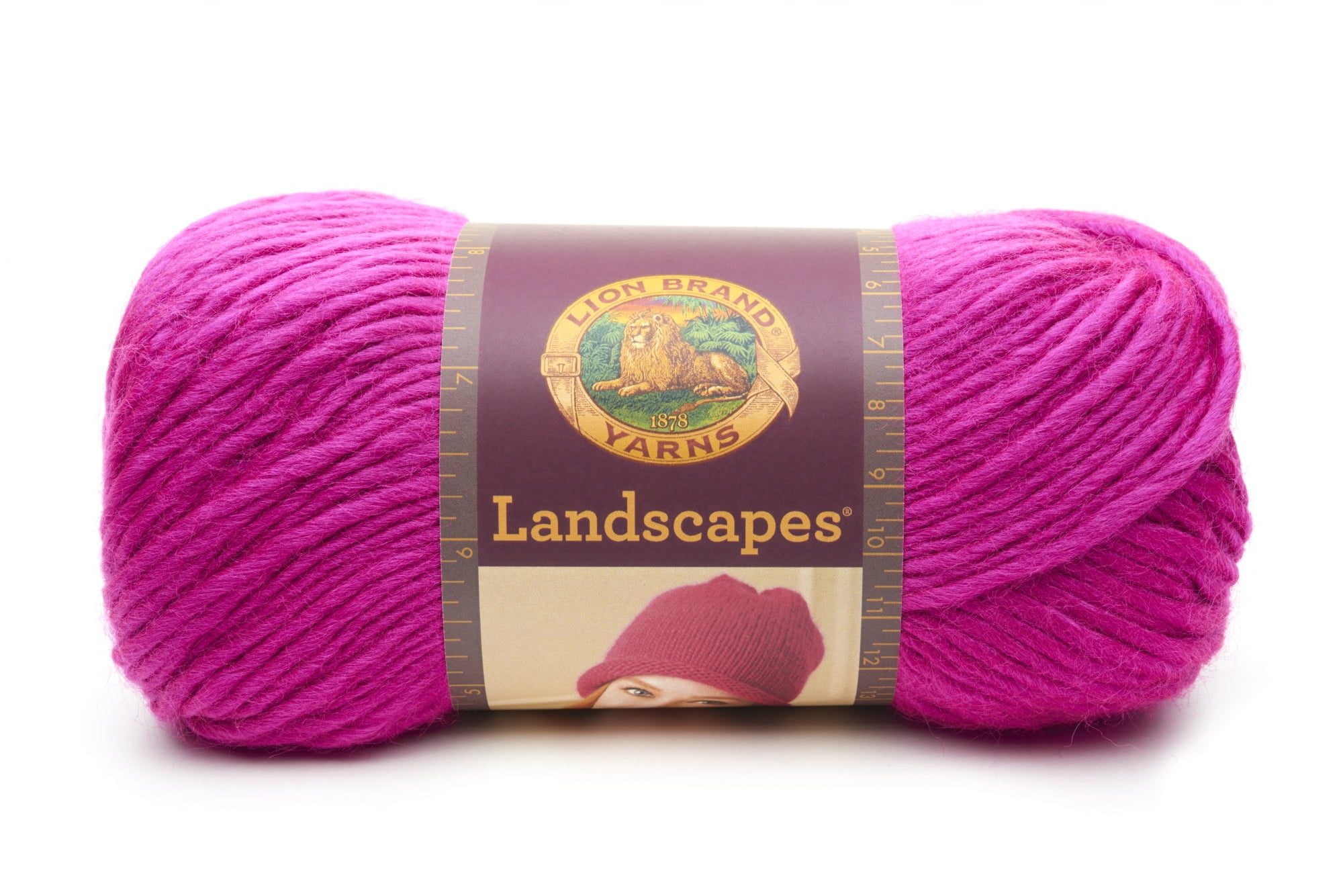 Lion Brand Yarn Landscapes Fuchsia 545-146 Fashion Yarn - Walmart.com
