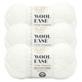 Lion Brand Yarn Wool-Ease Roving Origins Cream Medium Wool Off-White ...