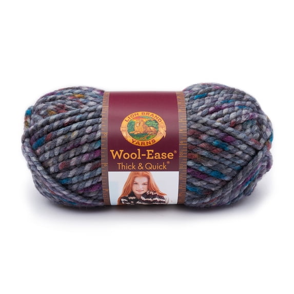 Lion Brand Yarn Wool Ease Thick & Quick Abalone 640-527 Classic Wool ...