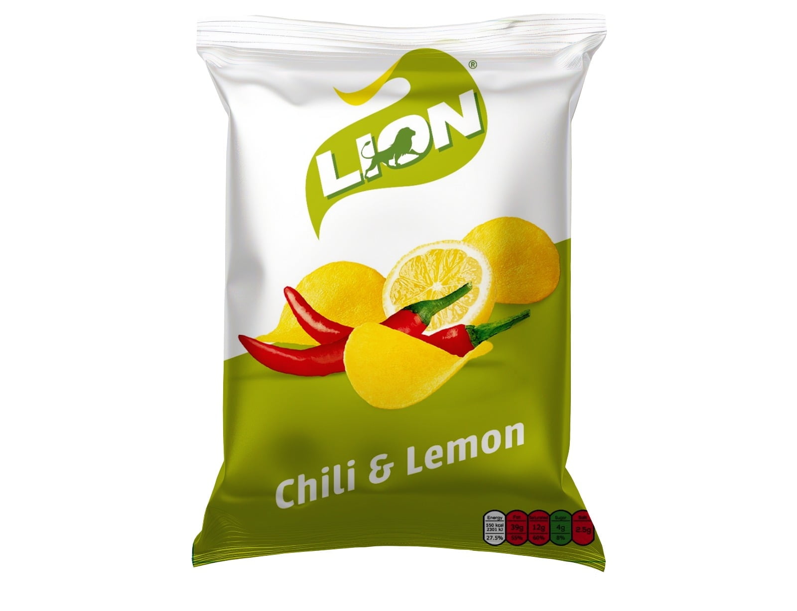 Lion Chips Chili & Lemon Flavour 125 gm * 4 Bag - Walmart.com