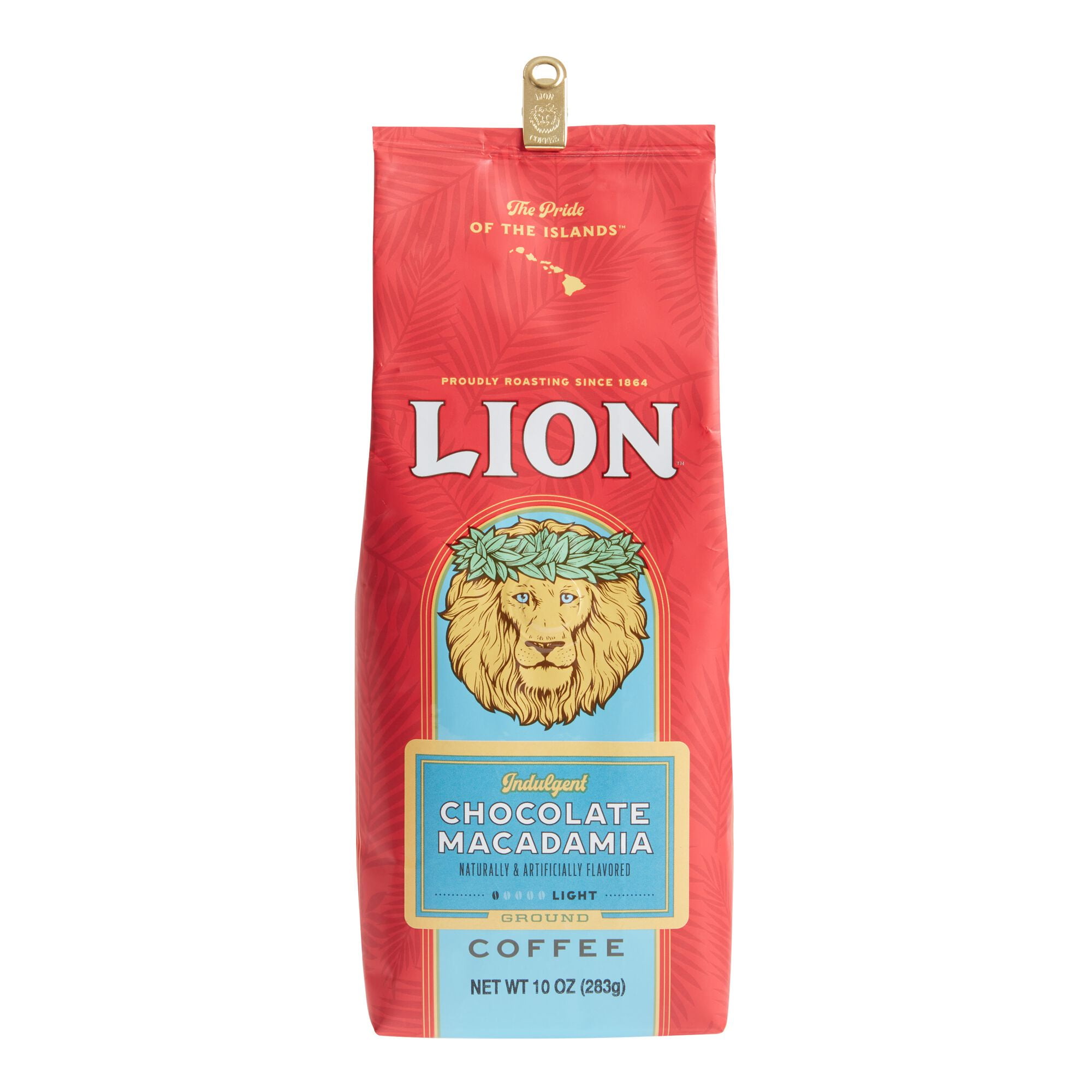 Lion Chocolate Macadamia Nut Ground Coffee 10 oz. - Walmart.com