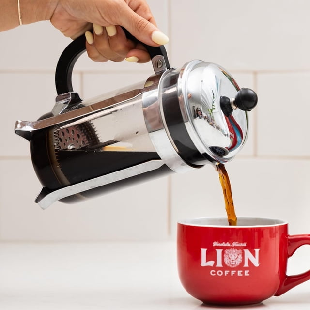 Lion Coffee Hawaiian Toasted Coconut Coffee 24 Oz Whole Bean - Walmart.com
