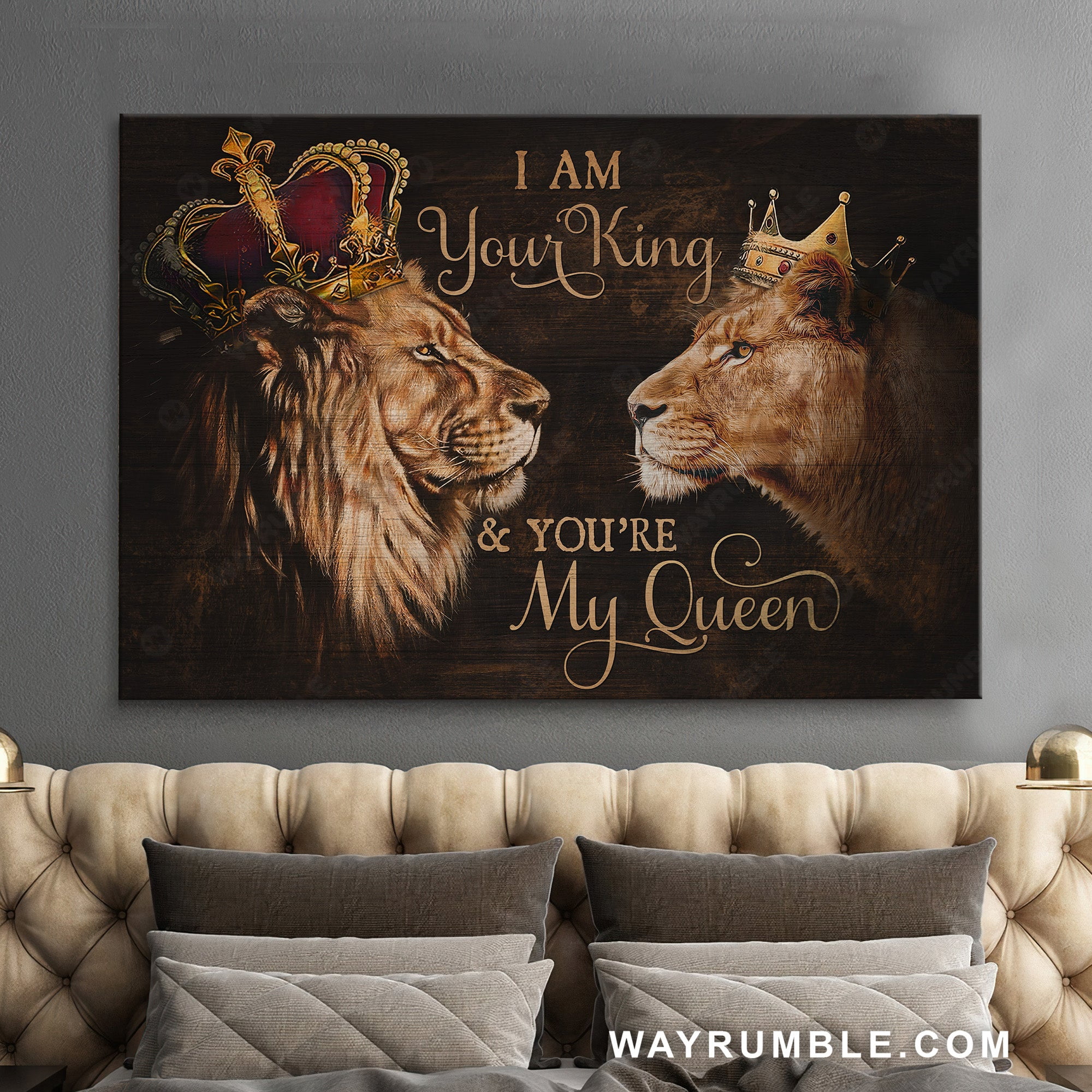 Lion Couple, Lion Of Judah, I Am Your King And You'Re My Queen - Jesus ...