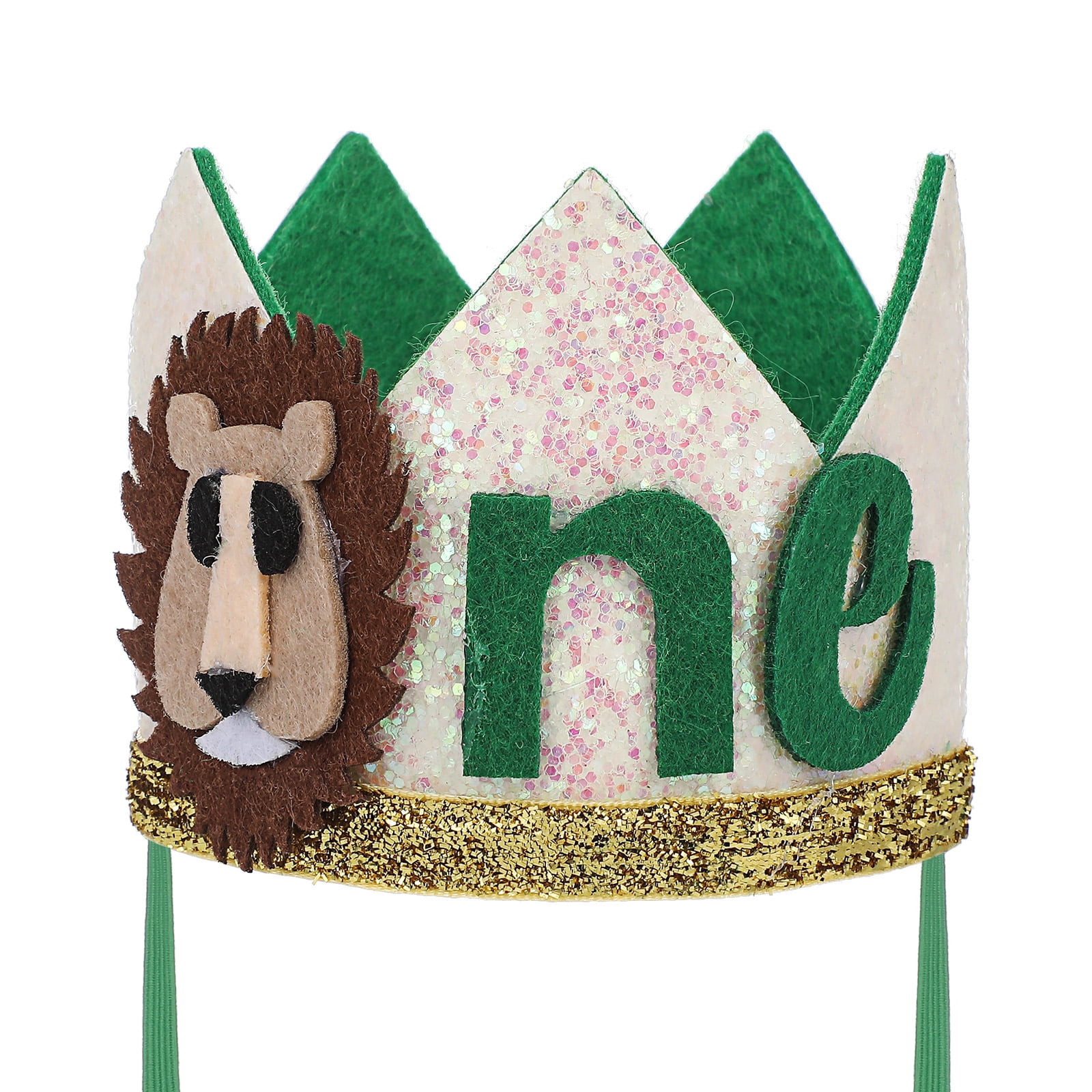 Lion Crown One Birthday Hat Animal Birthday Hat 1st Birthday Decoration ...