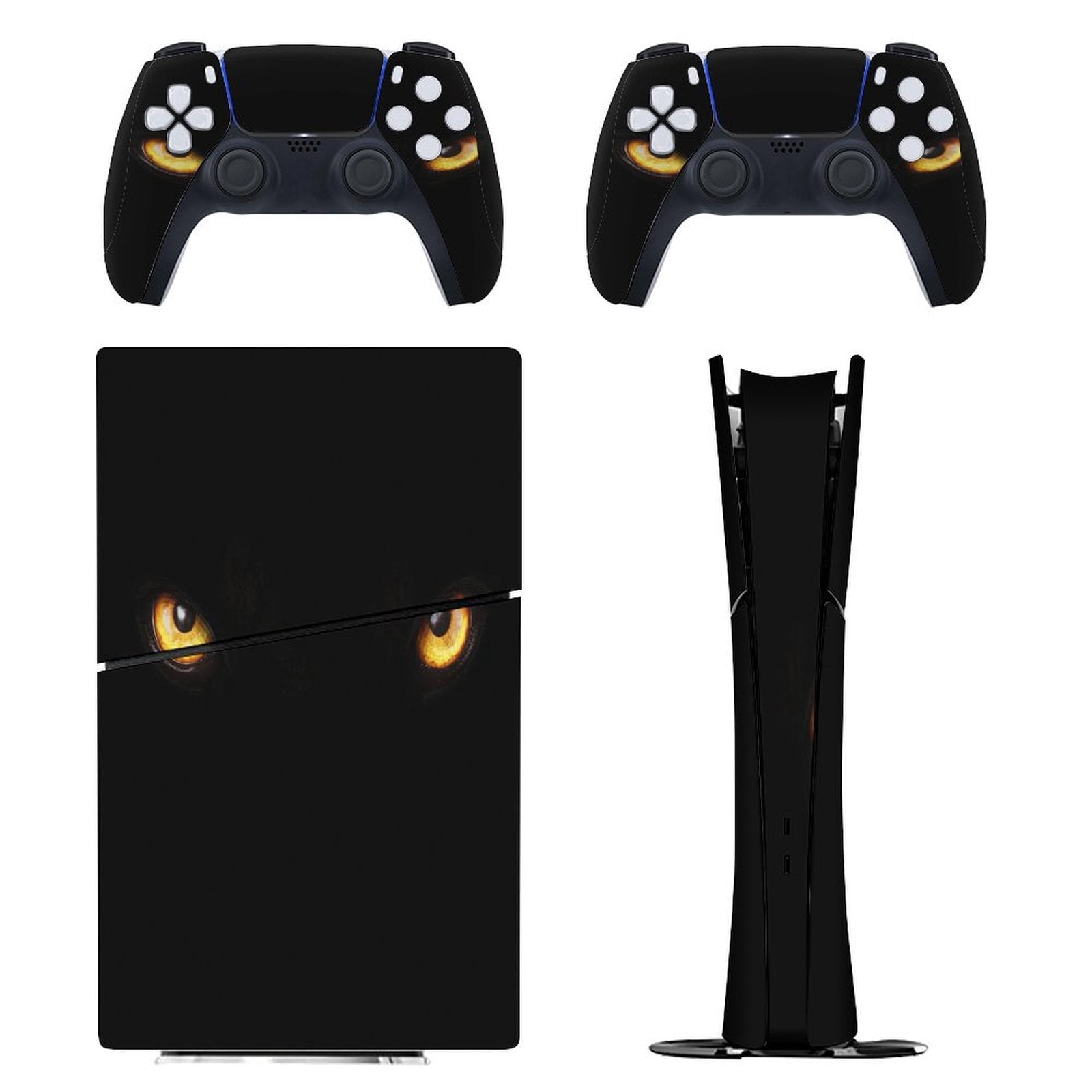 Lion Eyes PS5/PS5 Slim Digital Disc Skin Sticker For Console And ...