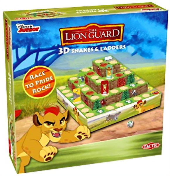 Lion Guard 3D Ladders Slangen 4+ (Board Game) - Walmart.com