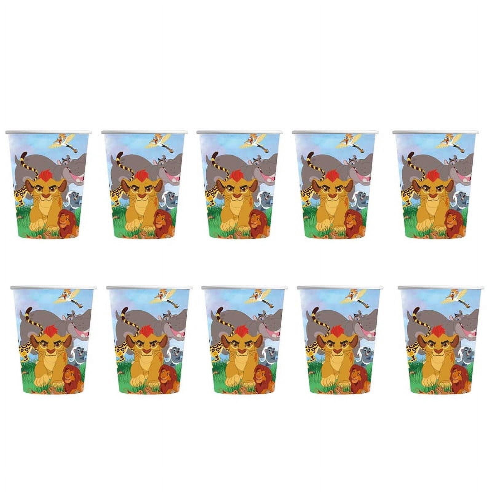 Lion Guard Party Supplies Cups Birthday Tableware Disposable Paper ...
