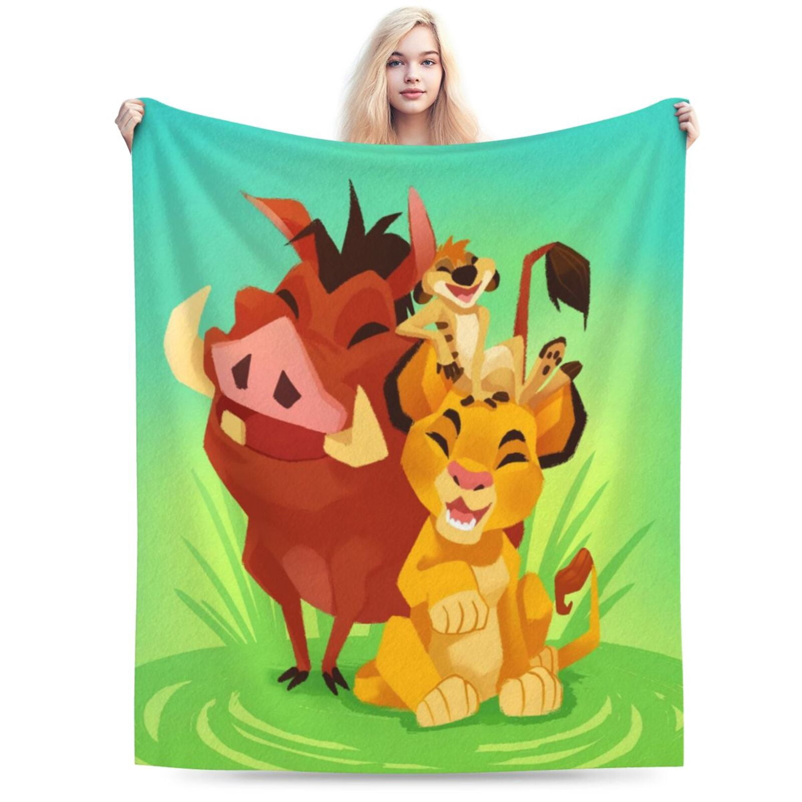 Lion Guard Throw Blanket Soft Lightweight Cozy Plush Flannel Bed ...