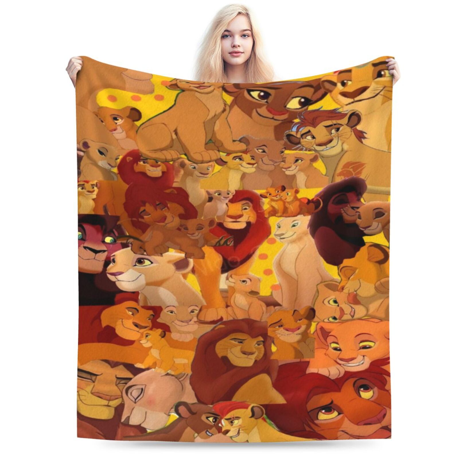 Lion Guard Throw Blanket Soft Lightweight Cozy Plush Flannel Bed ...