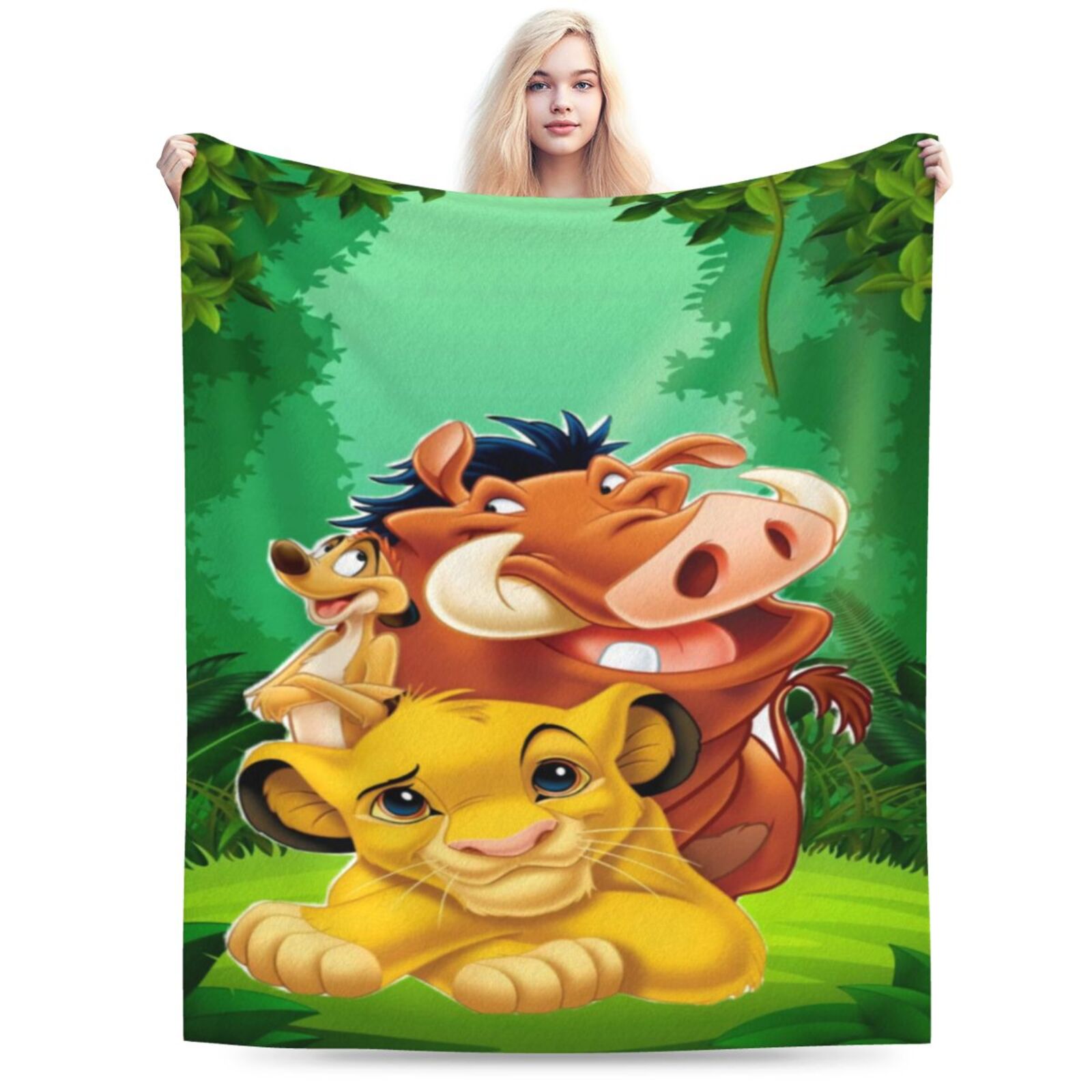 Lion Guard Throw Blanket Soft Lightweight Cozy Plush Flannel Bed ...
