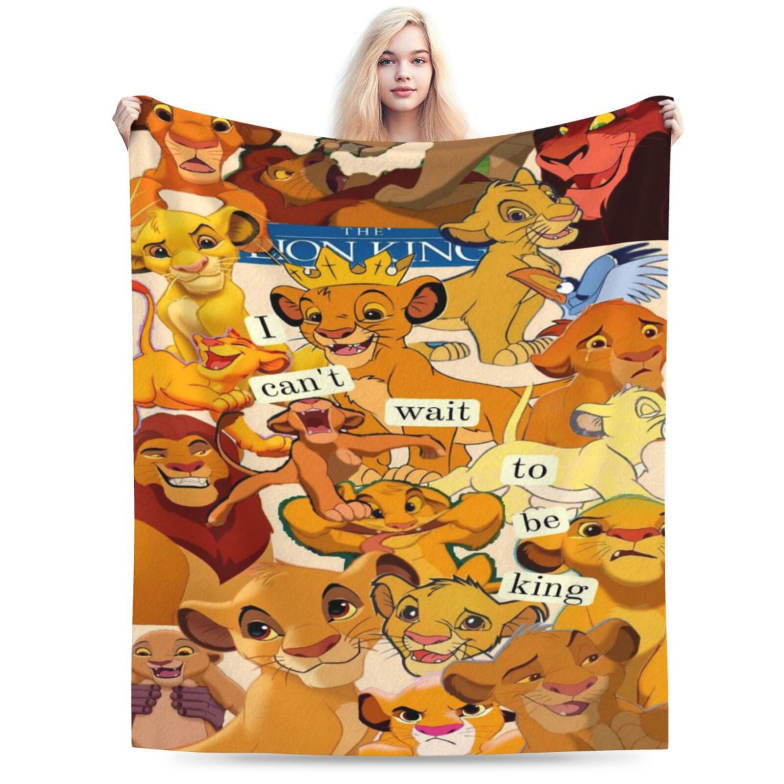 Lion Guard Throw Blanket Soft Lightweight Cozy Plush Flannel Bed ...