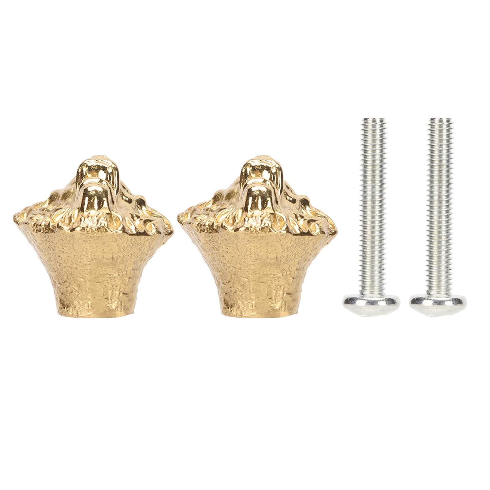 Lion Head Cabinet Knobs, Attractive Brushed Brass Furniture Handles for ...
