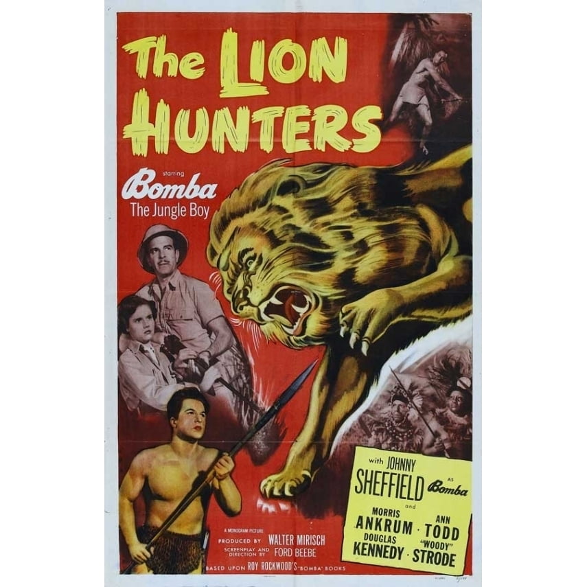 Lion Hunters, The Movie Poster Print (27 x 40) - Walmart.com