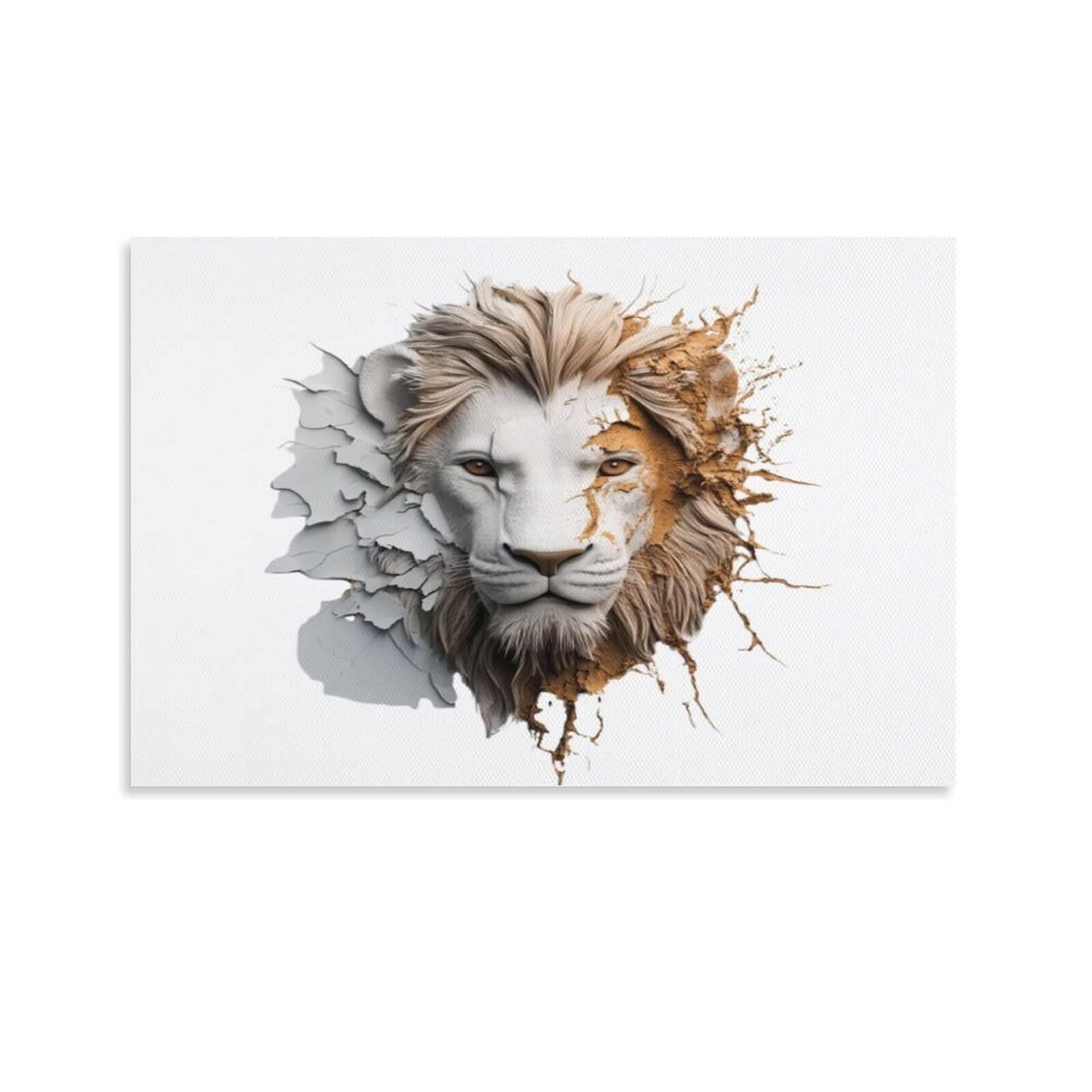 Lion of Judah Canvas Christian Homes Canvas Wall Art Jesus Symbolic ...