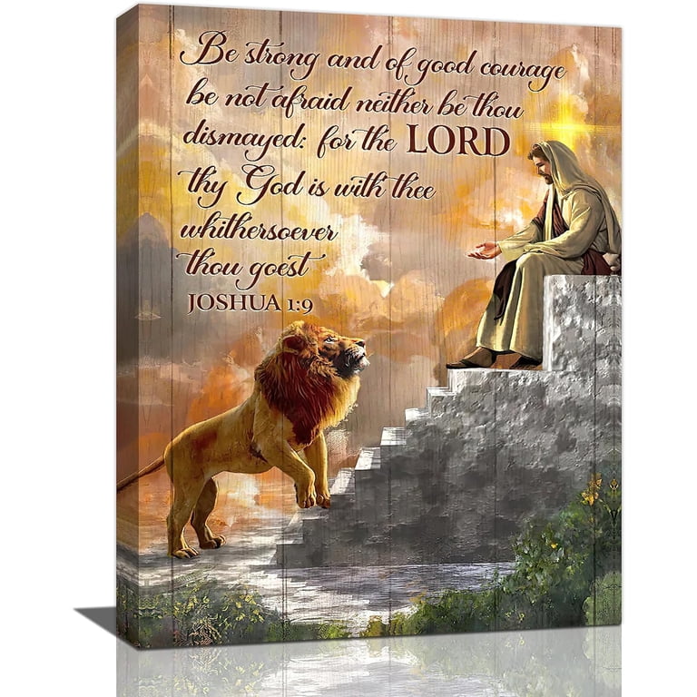 Biblical Lion Wallpaper Nawypu Lion Of Judah Wall Art Christian Cross