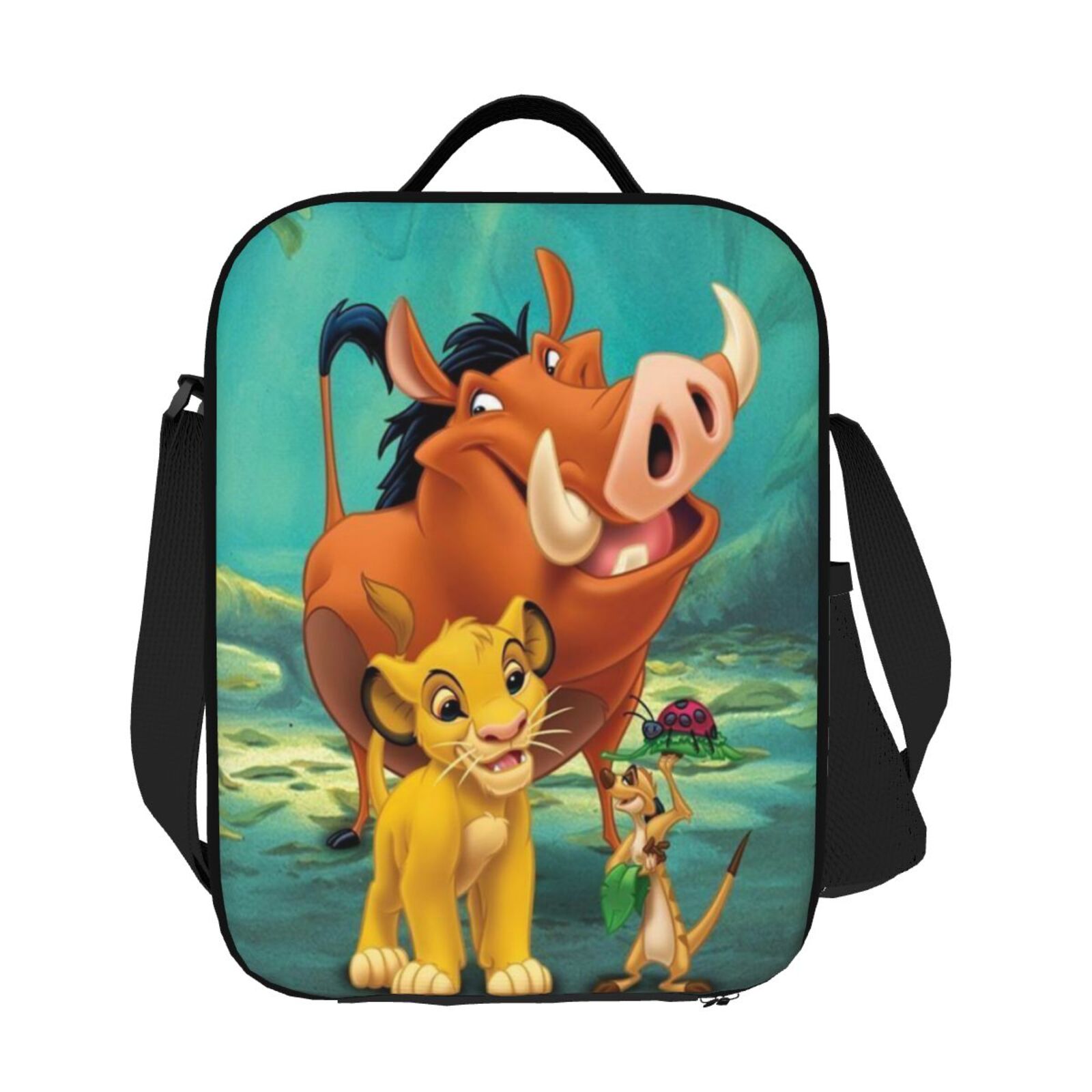 Lion Kin Lunch Box Insulated Lunch Bag Cute Lunch Box Suitable For ...