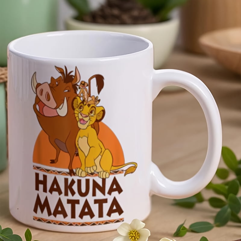 Lion King 1 One Hakuna Matata Coffee Cup, Including Simba, Timon and ...