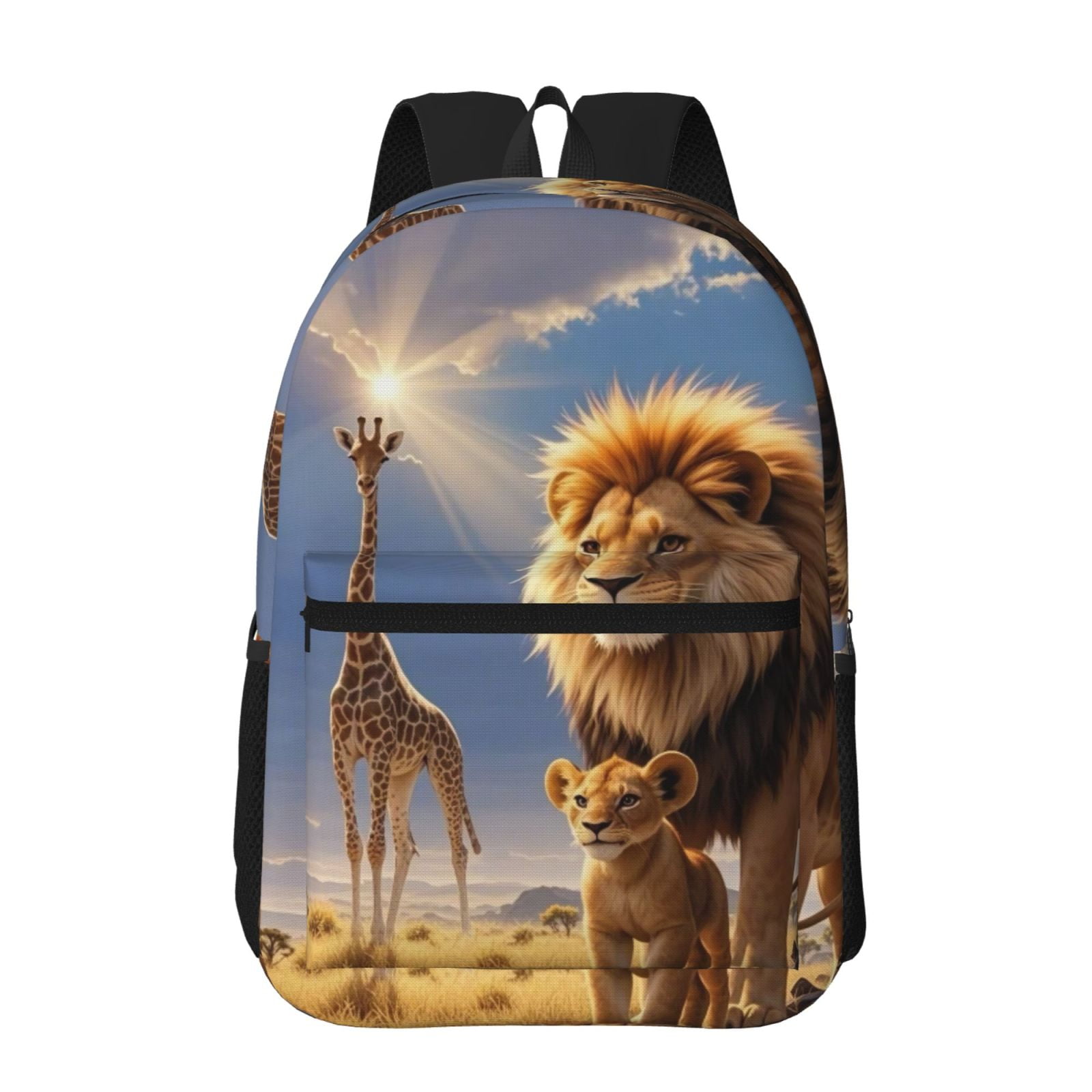 The Lion King Aesthetic Lightweight Travel Daypack,Simple Cute Backpack ...