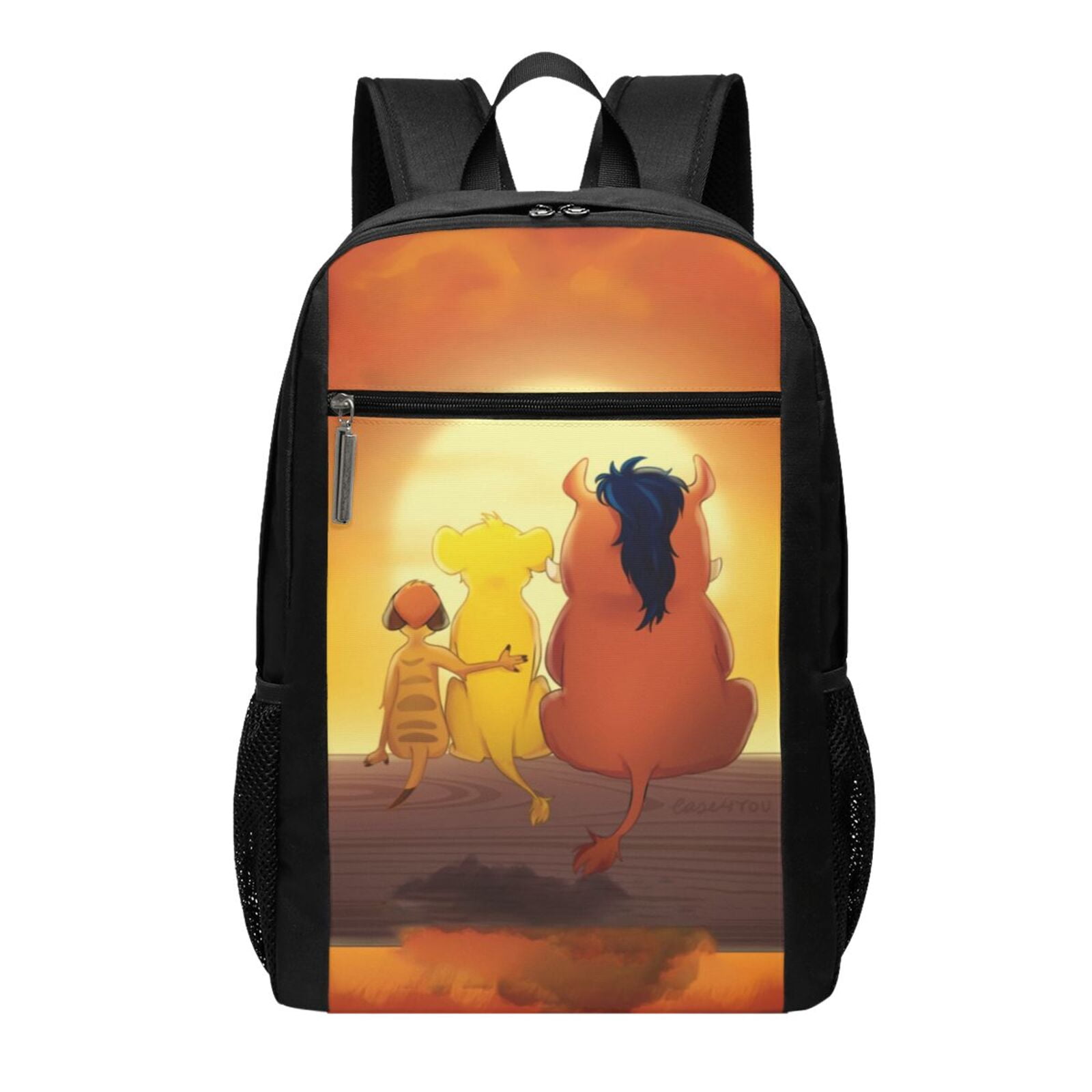The Lion King Backpack Backpack Bookbag for College Sturdy Travel ...