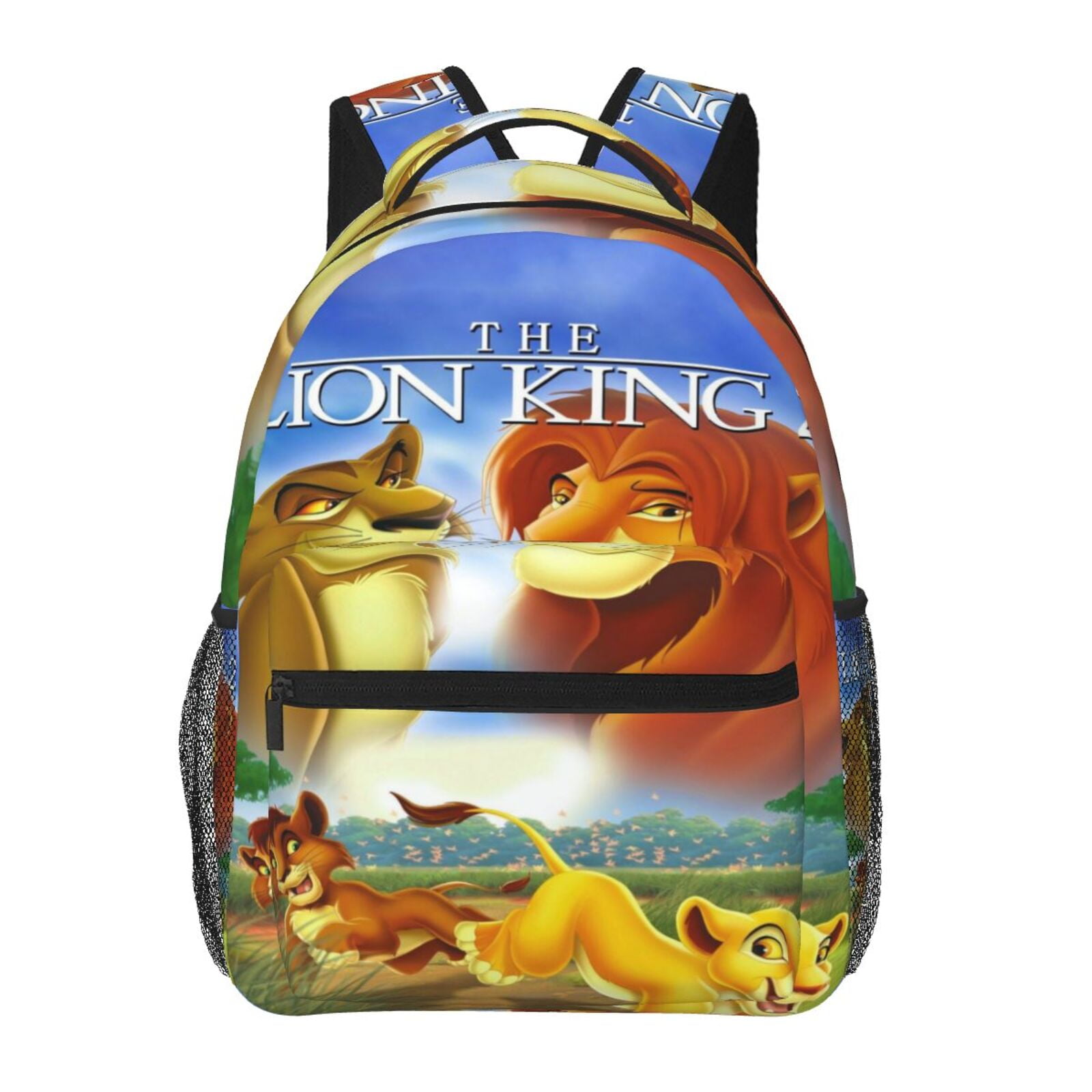 Lion Kin Backpack Cute Cartoon Lightweight Backpacks Portable Outdoor ...